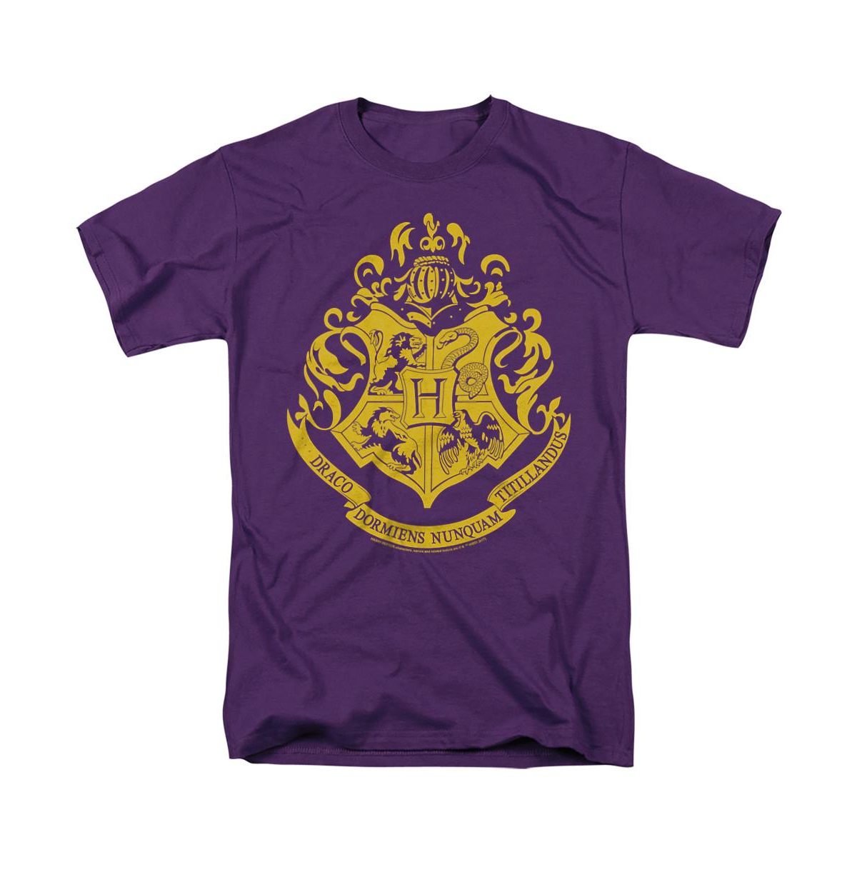 Click here for Harry Potter Mens Hogwarts Crest T-Shirt - Purple prices