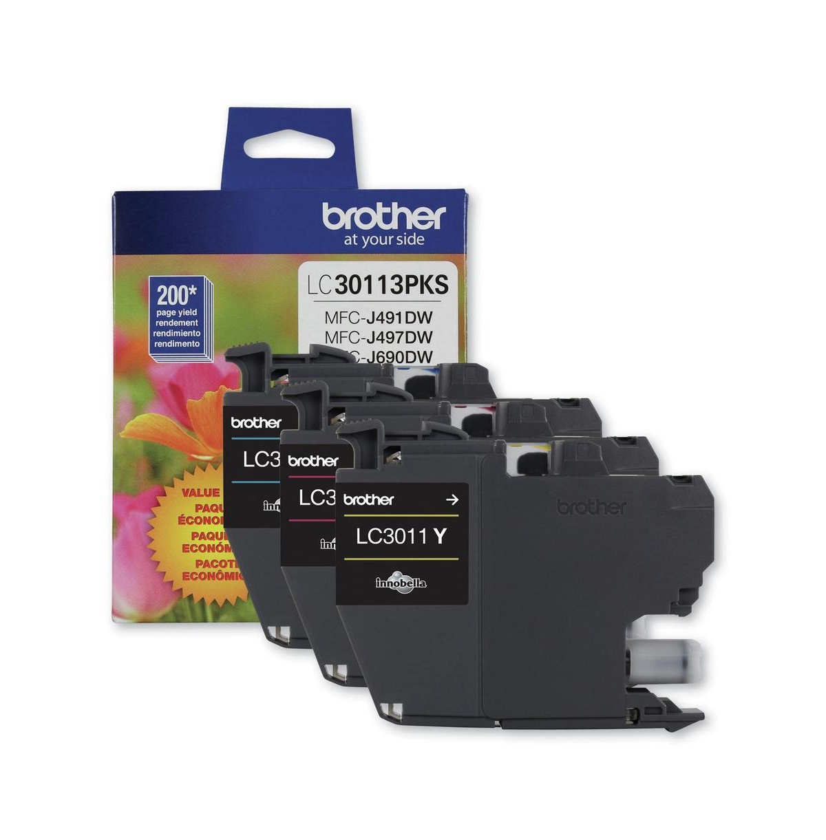 Click here for Brother LC30113PKS 200 Page Yield Ink Cartridge Pa... prices