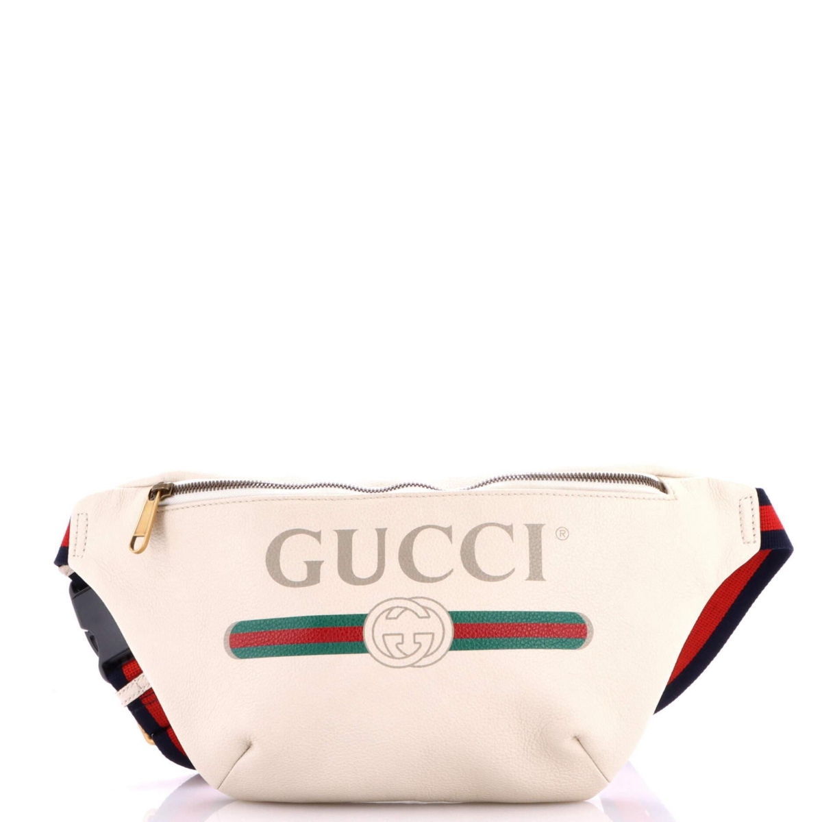 Click here for Pre-Owned Gucci Medium Logo Belt Bag Printed Leath... prices
