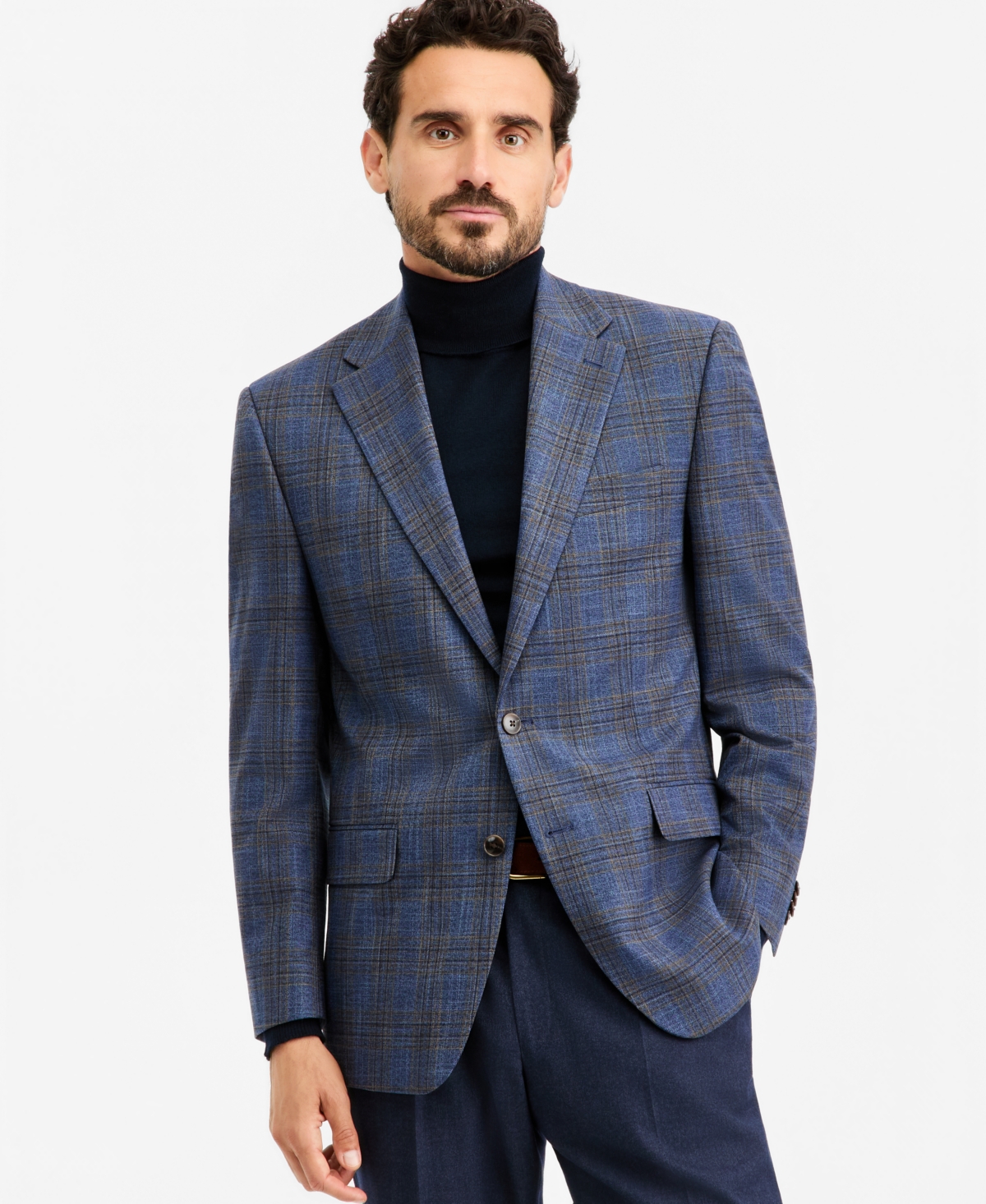 Click here for Michael Kors Mens Classic-Fit Plaid Sport Coat - L... prices