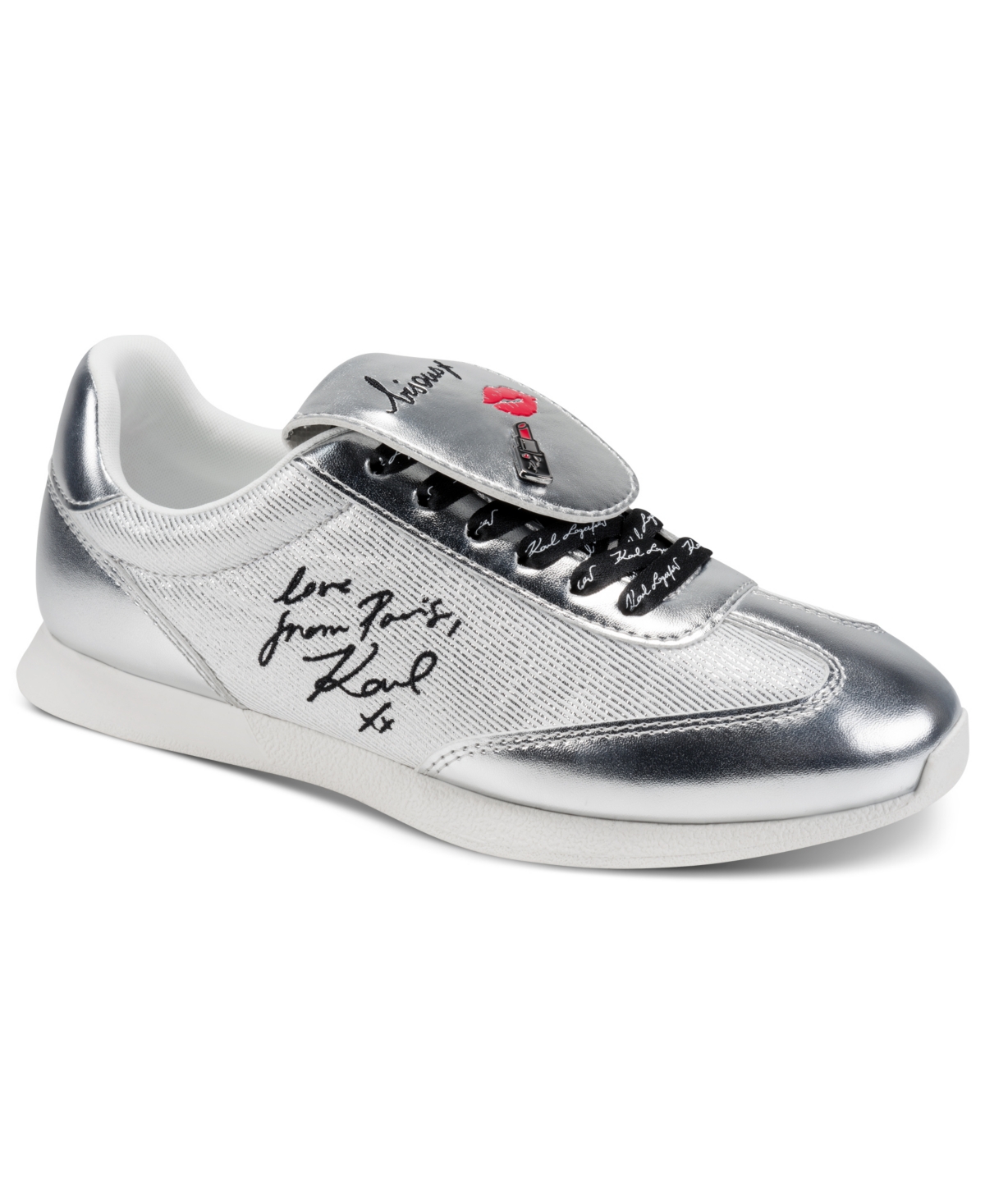Click here for Karl Lagerfeld Paris Womens Midwood Lace-Up Sneake... prices