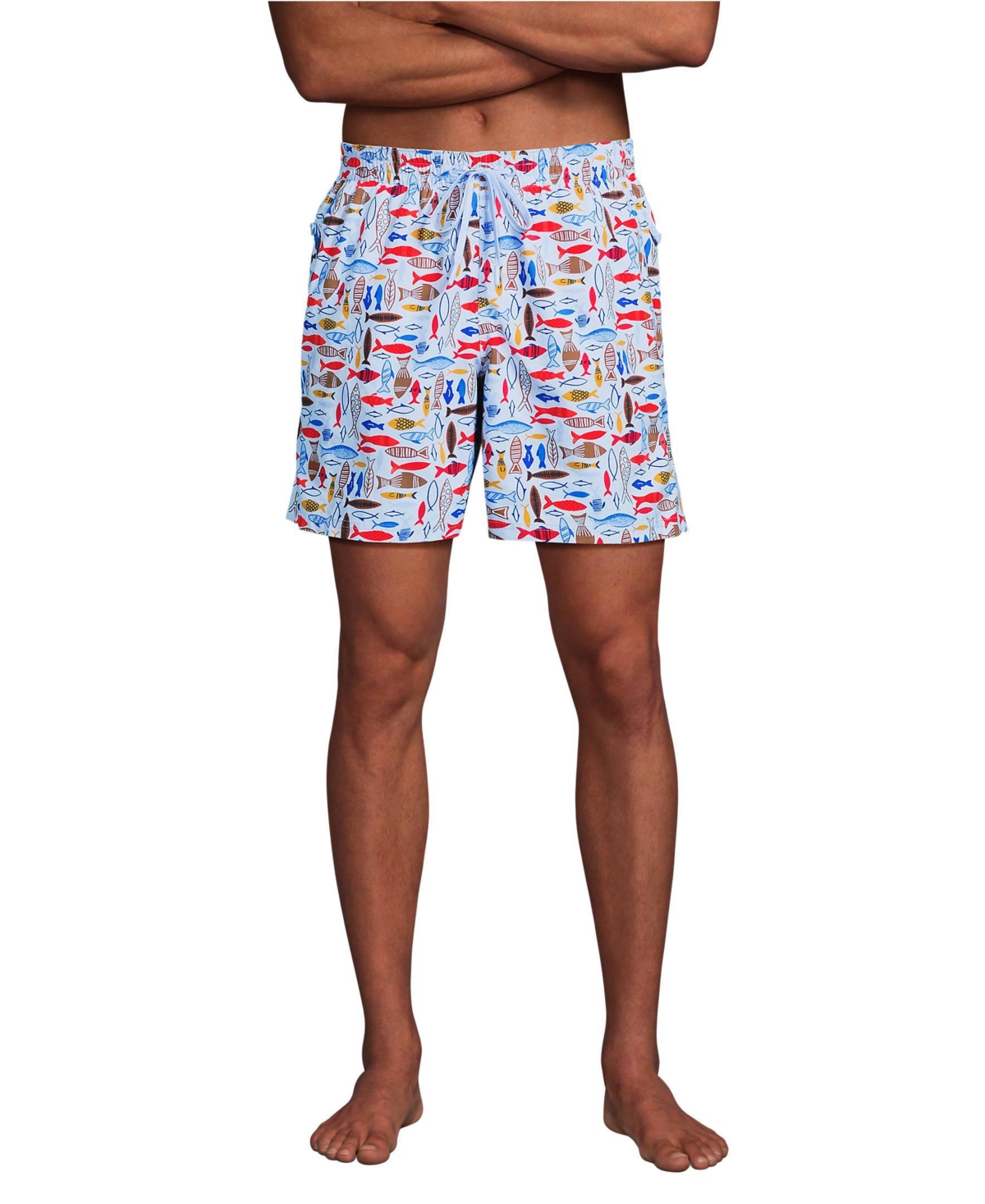 Click here for Lands End Mens 7 Inch Volley Hydroliner Swim Trunk... prices