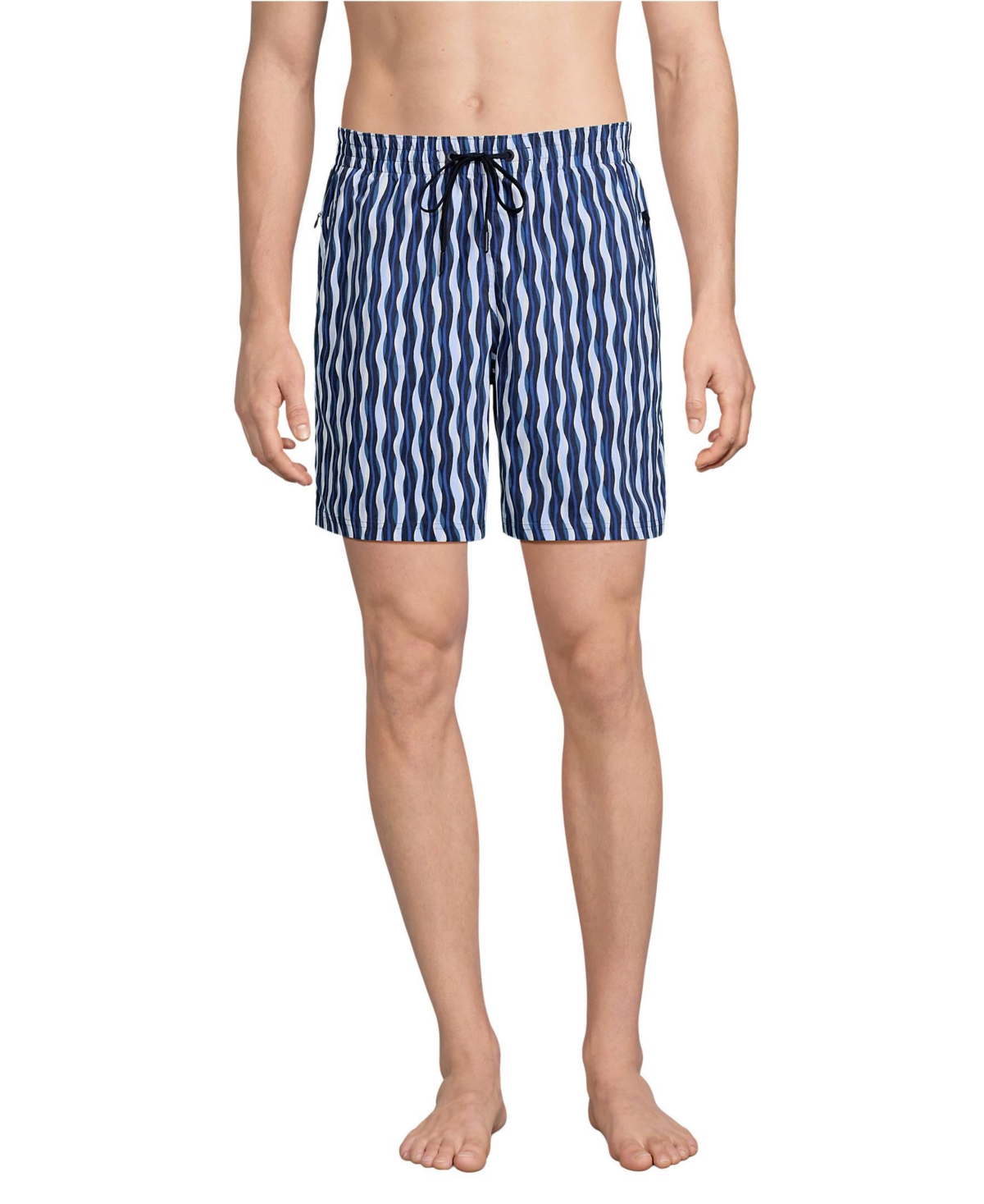 Click here for Lands End Mens 7 Inch Volley Hydroliner Swim Trunk... prices