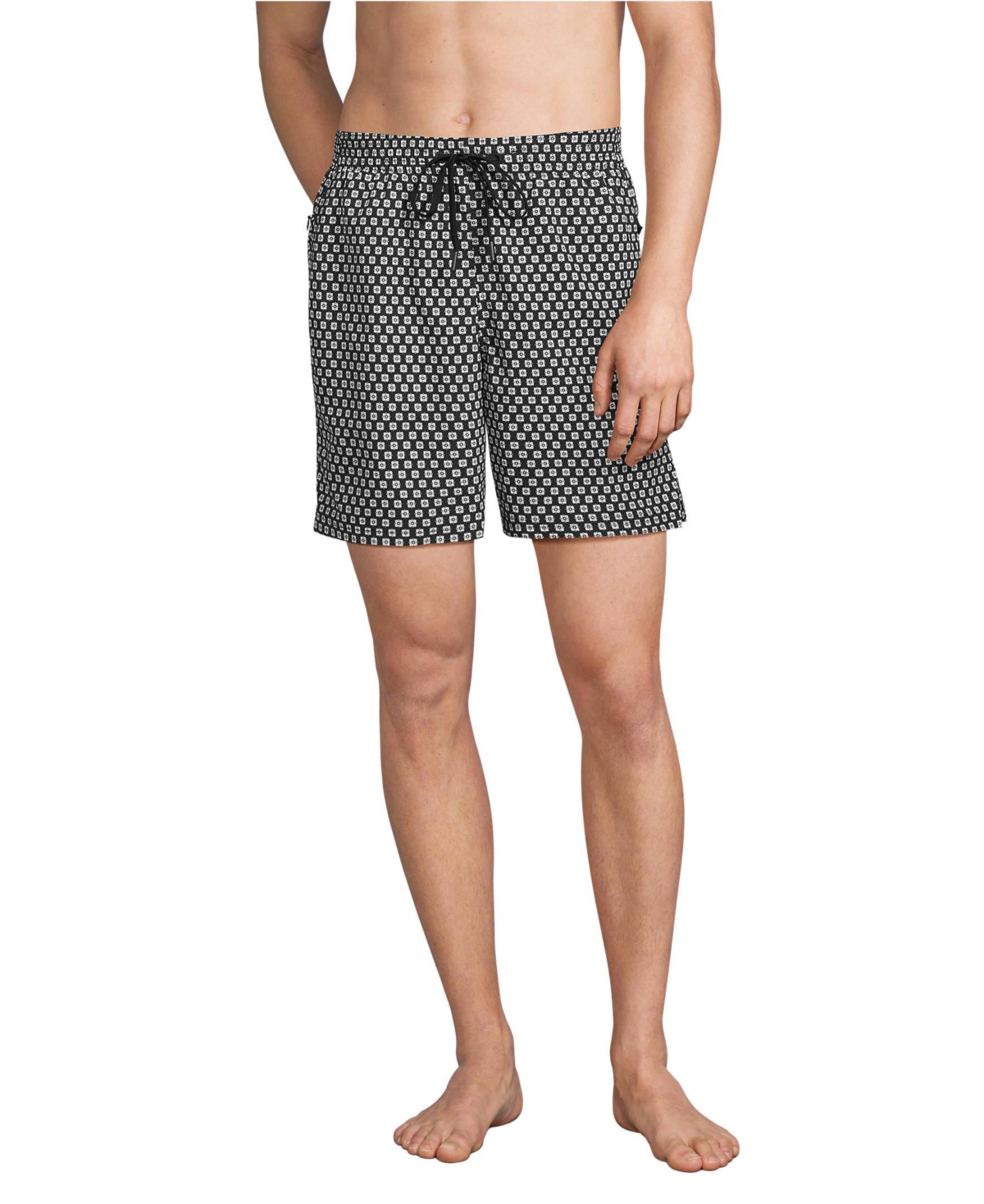 Click here for Lands End Mens 7 Inch Volley Hydroliner Swim Trunk... prices