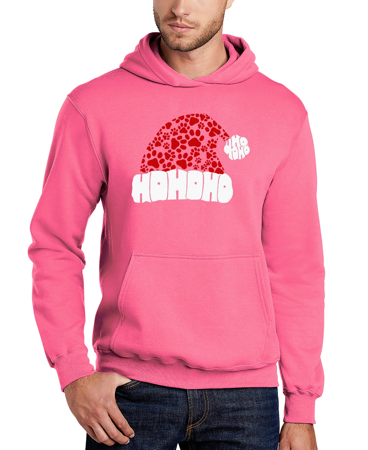 Click here for La Pop Art Mens Pet Hat Christmas Word Art Hooded... prices