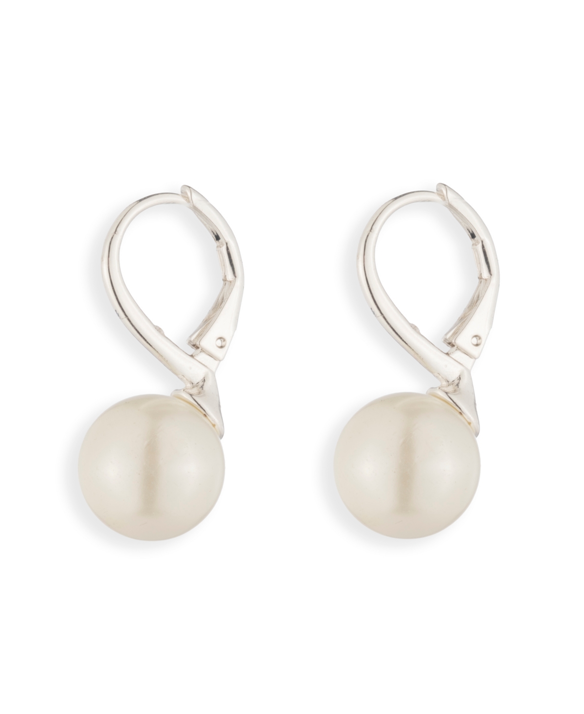 Click here for Lauren Ralph Lauren Silver-Tone Imitation Pearl Dr... prices