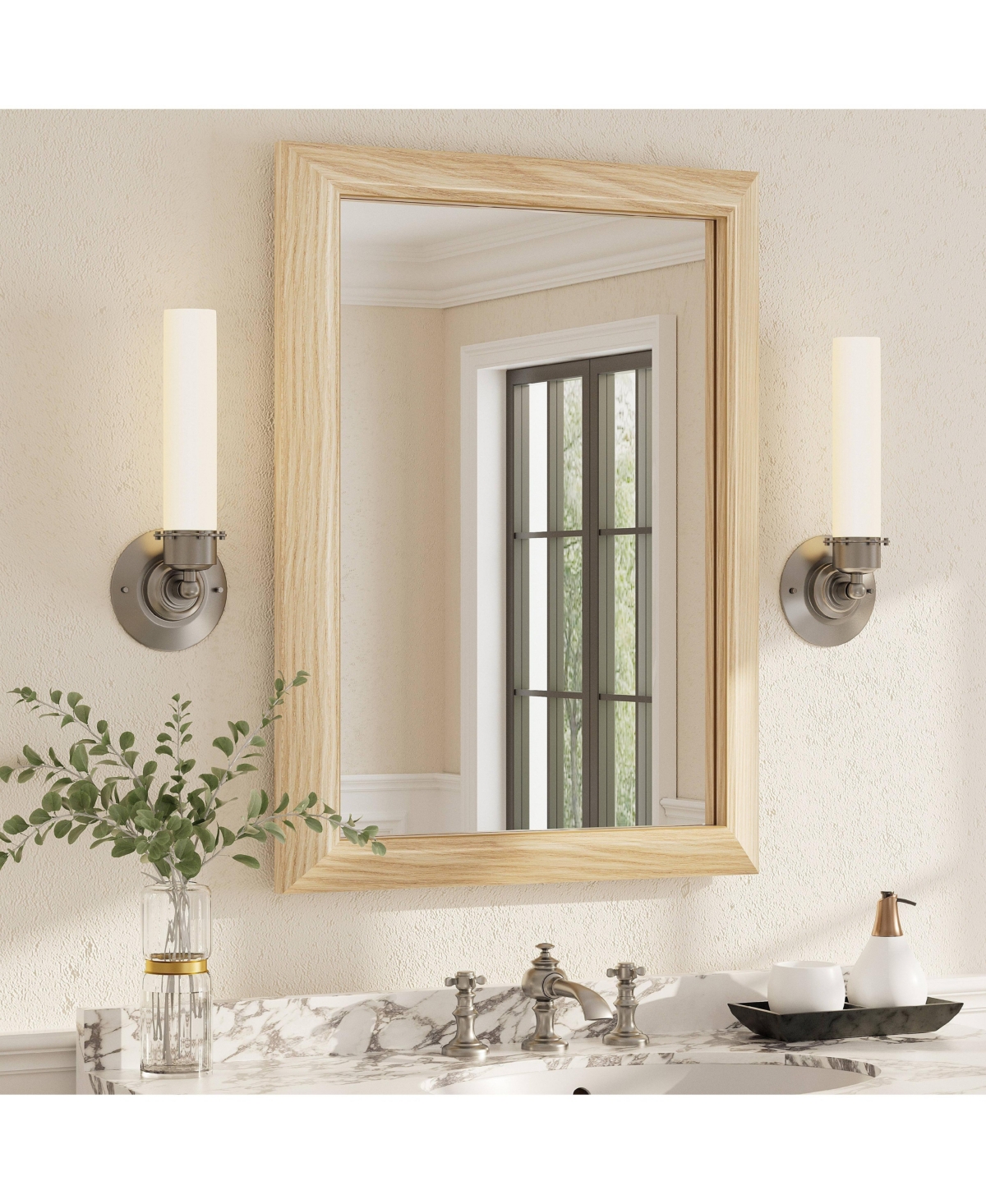 Click here for Apmir 22 x 30 Inch Thick Metal Framed Wall Mirrors... prices