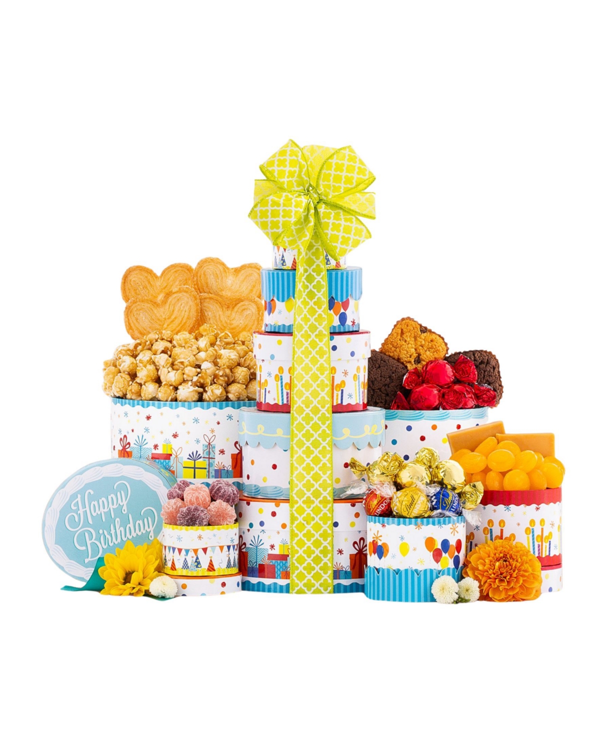 Click here for Wine Country Gift Baskets Lindt Chocolate Gift Tow... prices