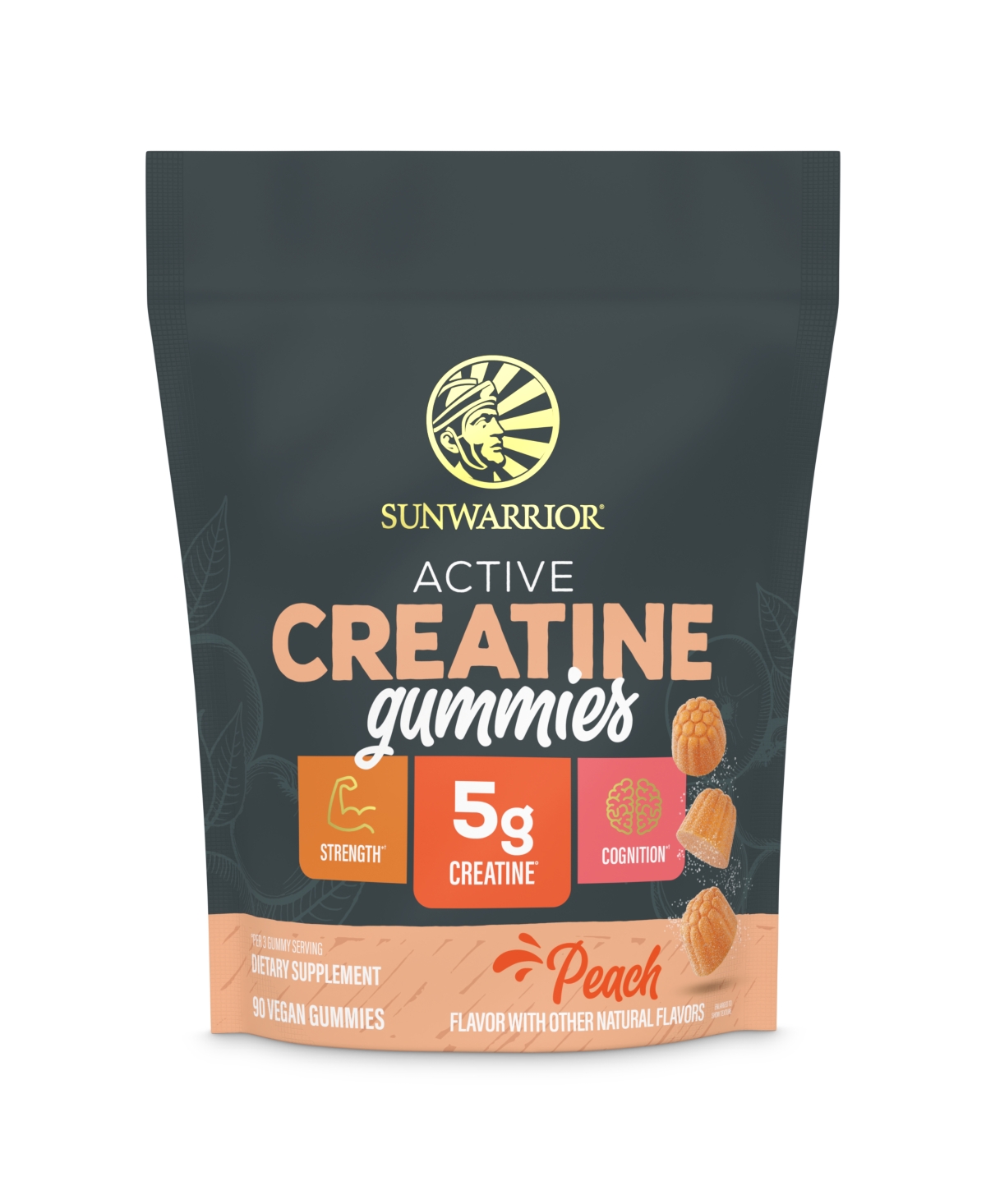 Click here for Sunwarrior Active Creatine Gummies Peach 90 Count... prices