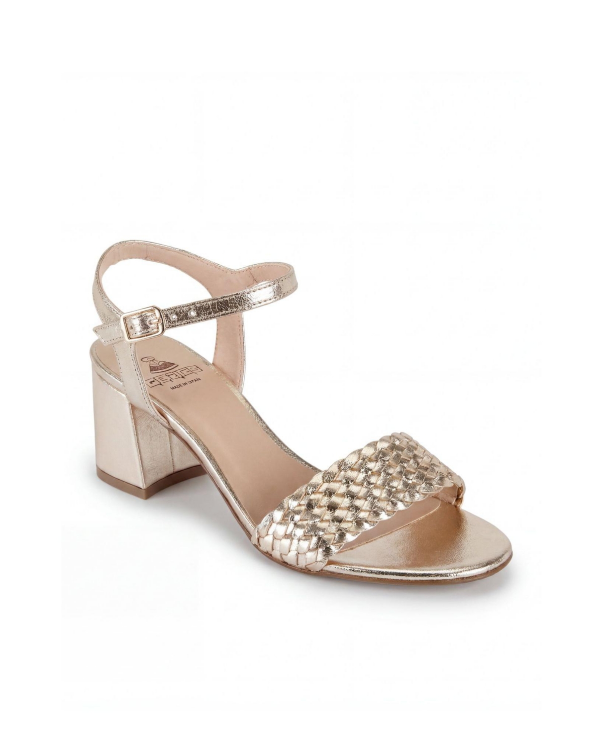 Click here for Menina Step Womens Mia Leather Block Heel Sandal -... prices