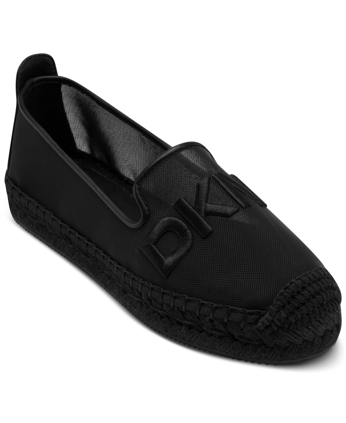 Click here for Dkny Womens Mallandra Logo Slip-On Espadrille Flat... prices