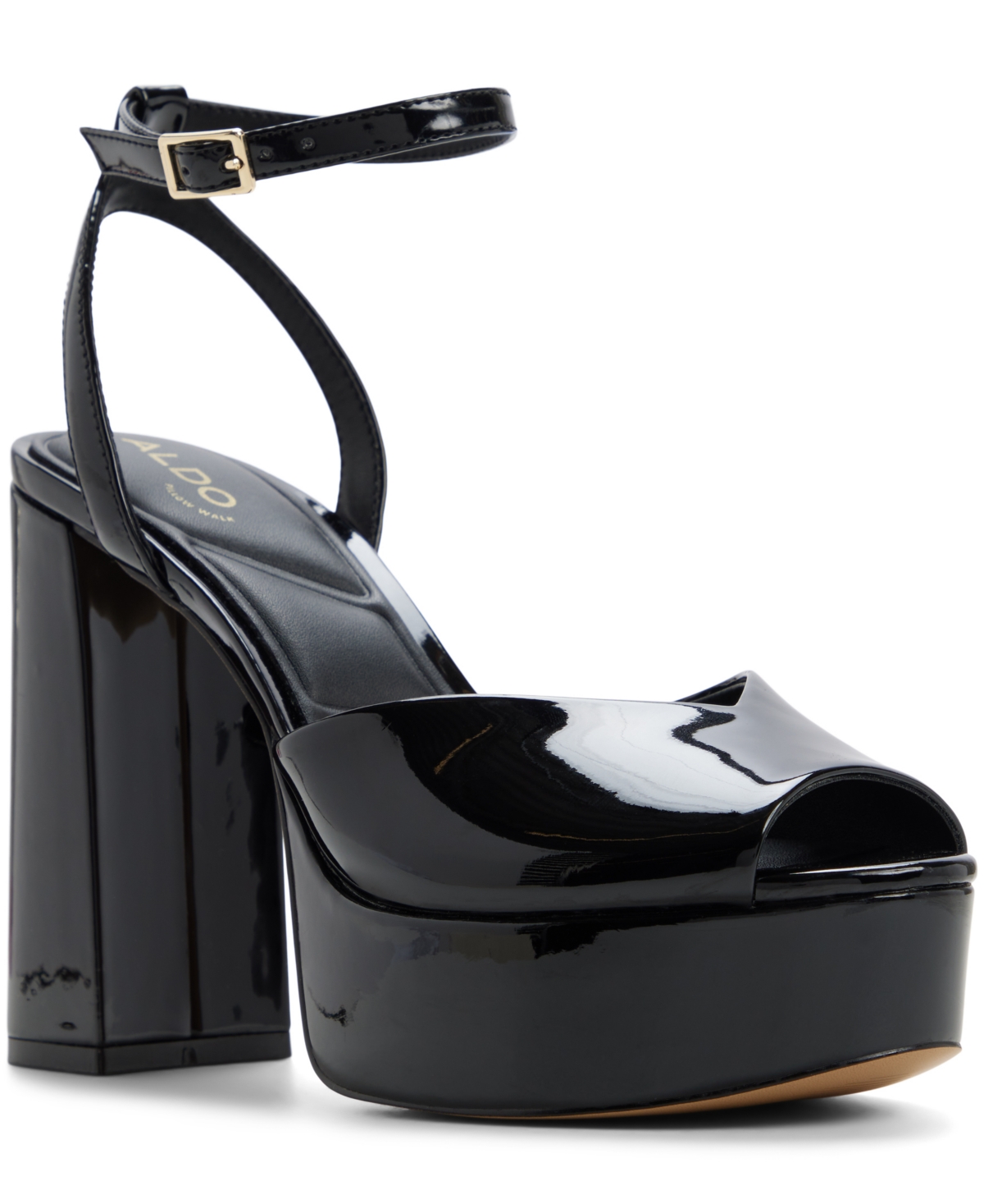 Click here for Aldo Womens Monnae Two-Piece Block Heel Sandals -... prices