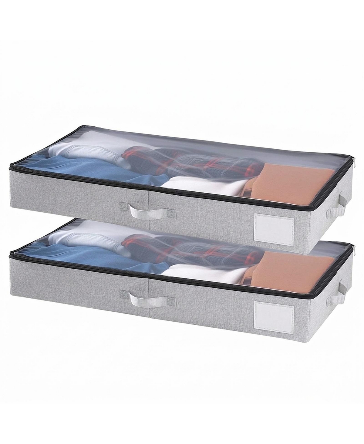 Click here for Sugift Under Bed Storage with Clear Lids 33.5 x 16... prices