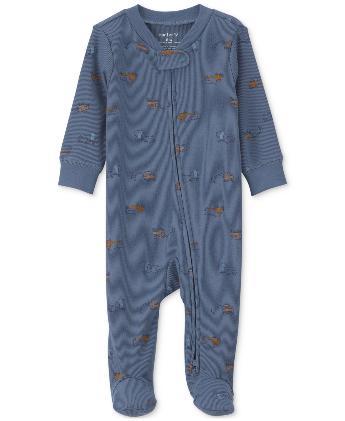 Click here for Carters Baby Boys and Girls Snug Fit 2-Way Zip Sle... prices