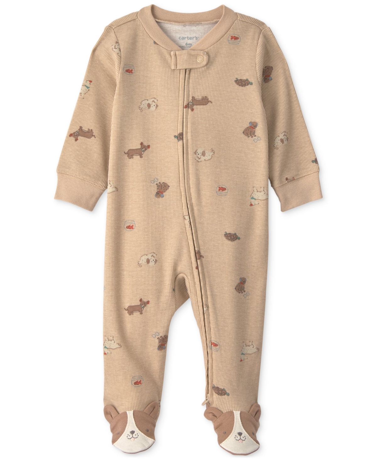 Click here for Carters Baby Boys and Girls Snug Fit 2-Way Zip Sle... prices