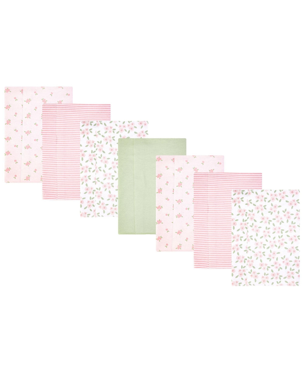 Click here for Hudson Baby Girl Cotton Poly Flannel Burp Cloths 7... prices