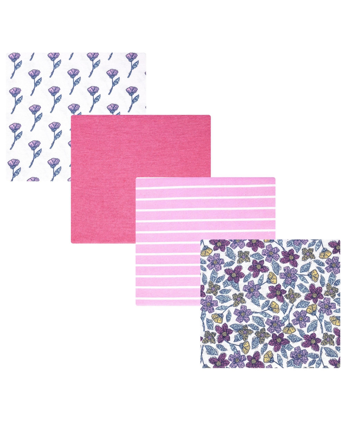 Click here for Hudson Baby Girl Cotton Poly Flannel Receiving Bla... prices