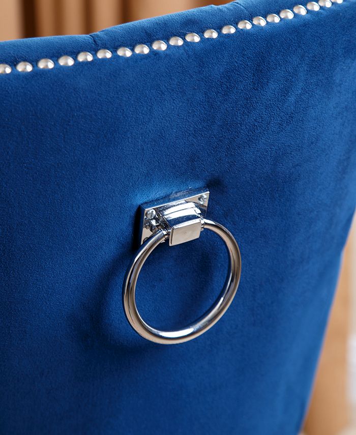 Abbyson Living Harri Tufted Bar Stool & Reviews - Furniture - Macy's