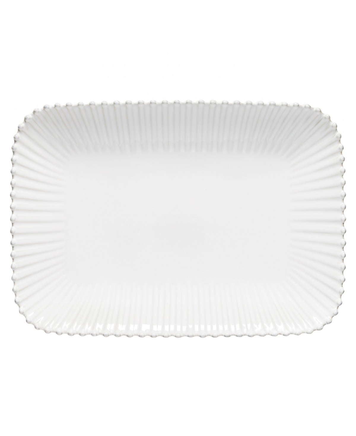 Click here for Costa Nova Pearl 16 Rectangular Platter - White prices