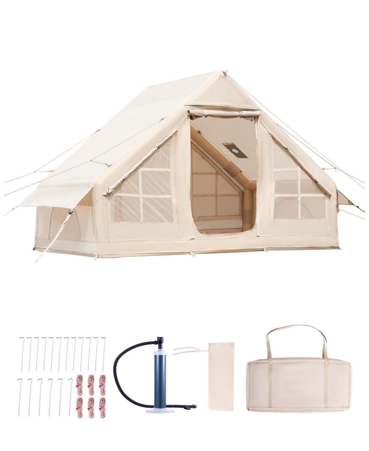 Click here for Mecale 3 to 5 Person Inflatable Camping Tent with... prices