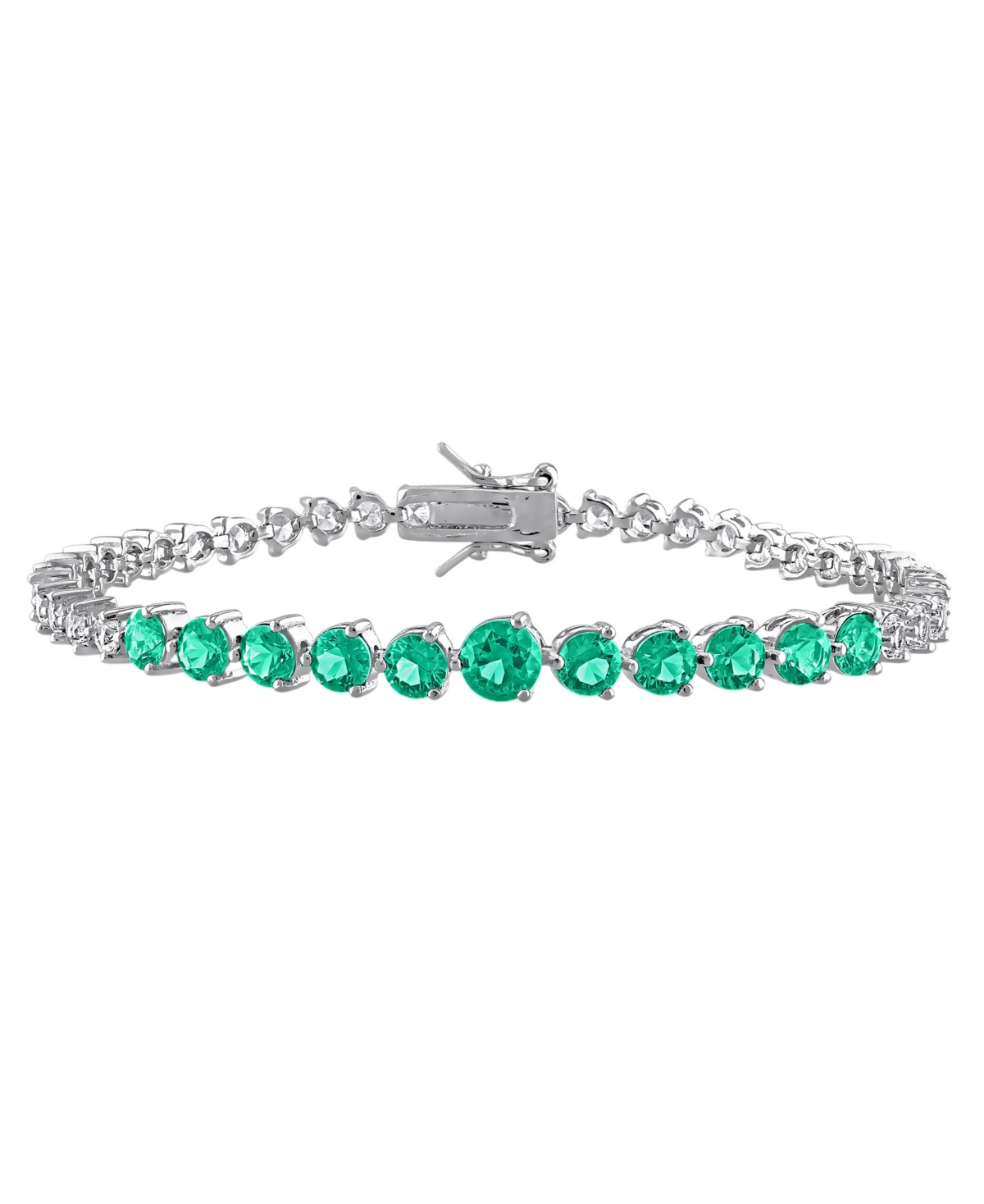 Click here for Macys Lab Grown Emerald (3-1/10 ct. t.w.) and Lab... prices