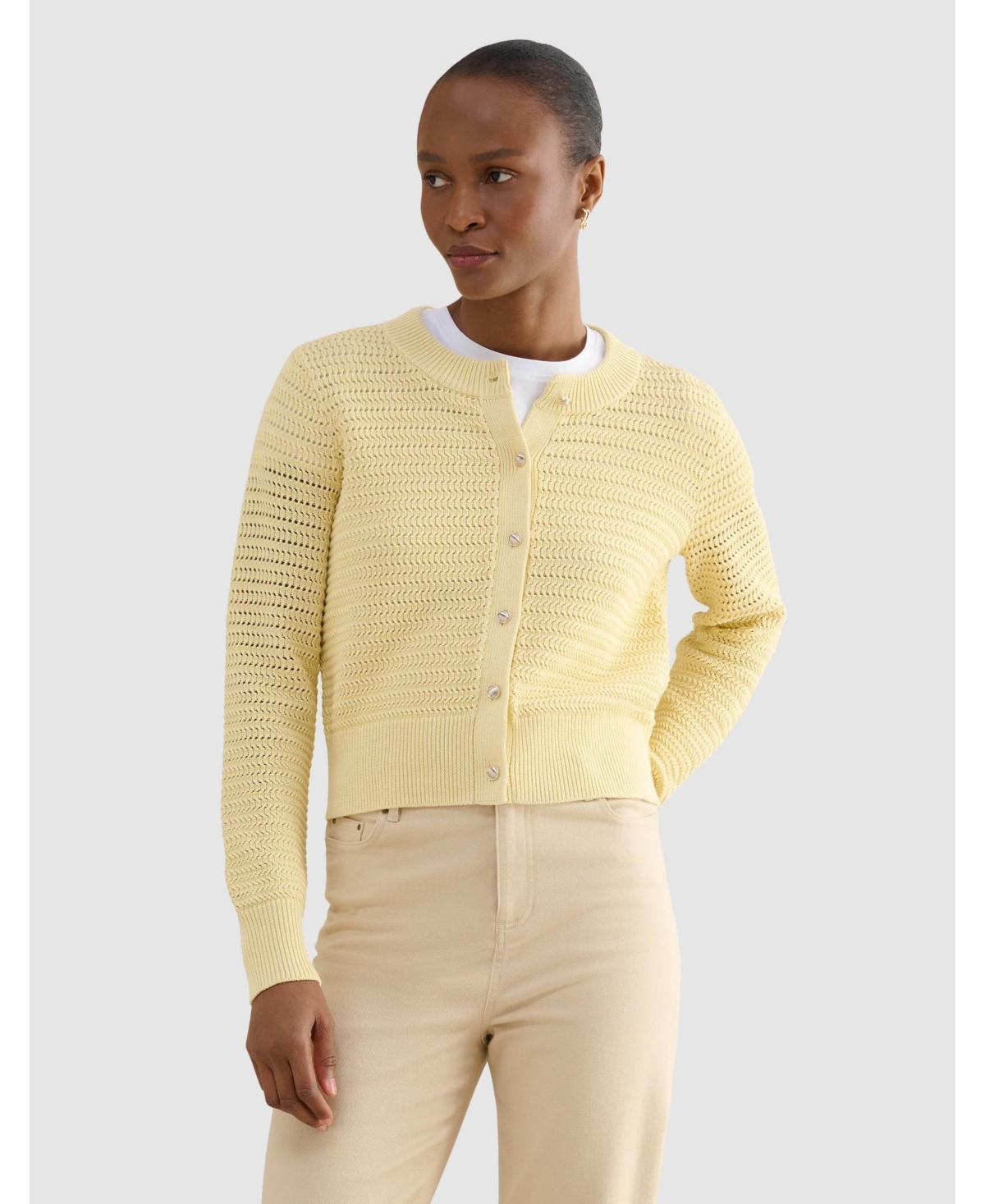 Click here for Hobbs London Womens Felicity Regular-Fit Cotton Ca... prices