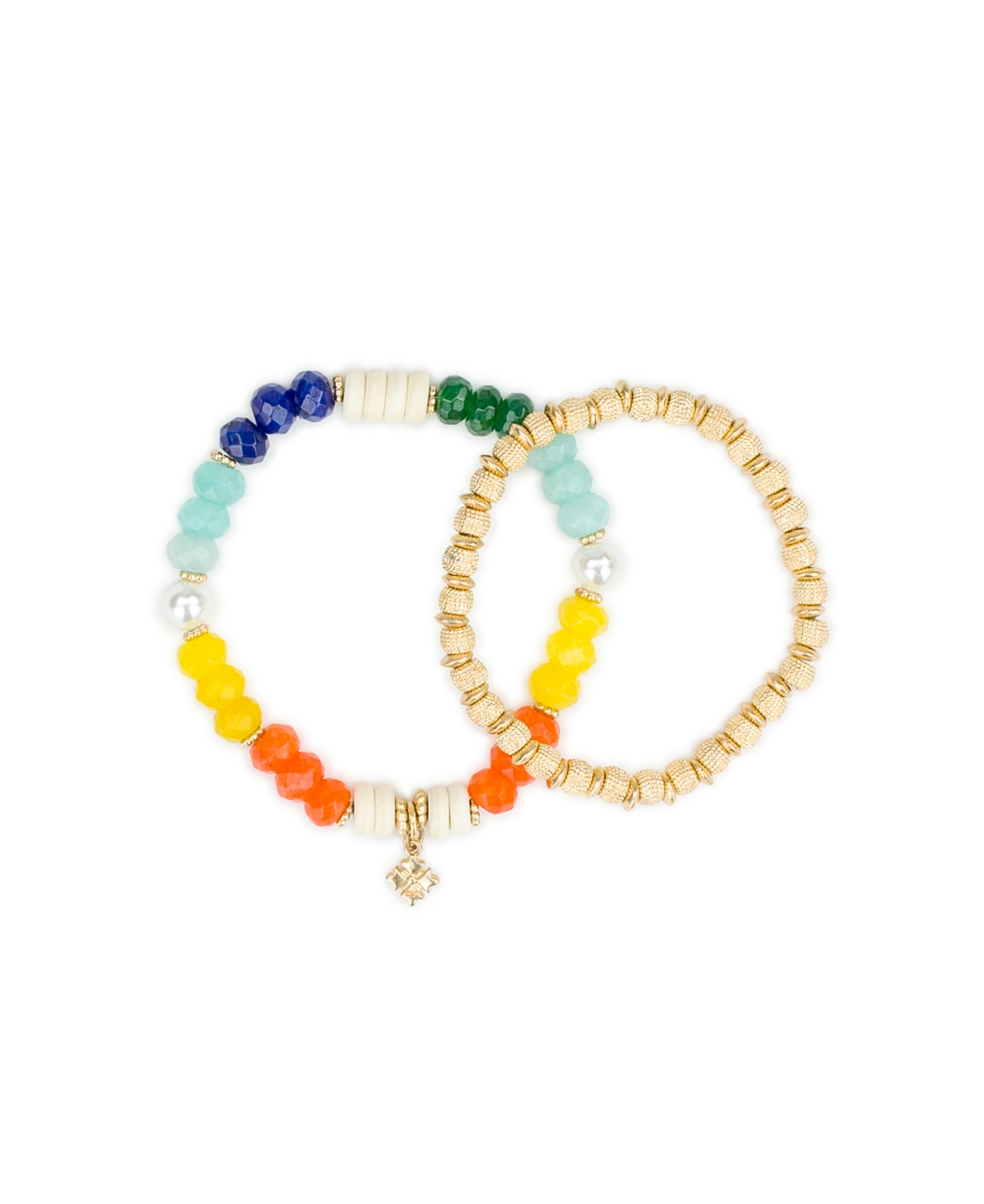 Click here for Patricia Nash Beaded Charm Stretch Bracelet Set -... prices