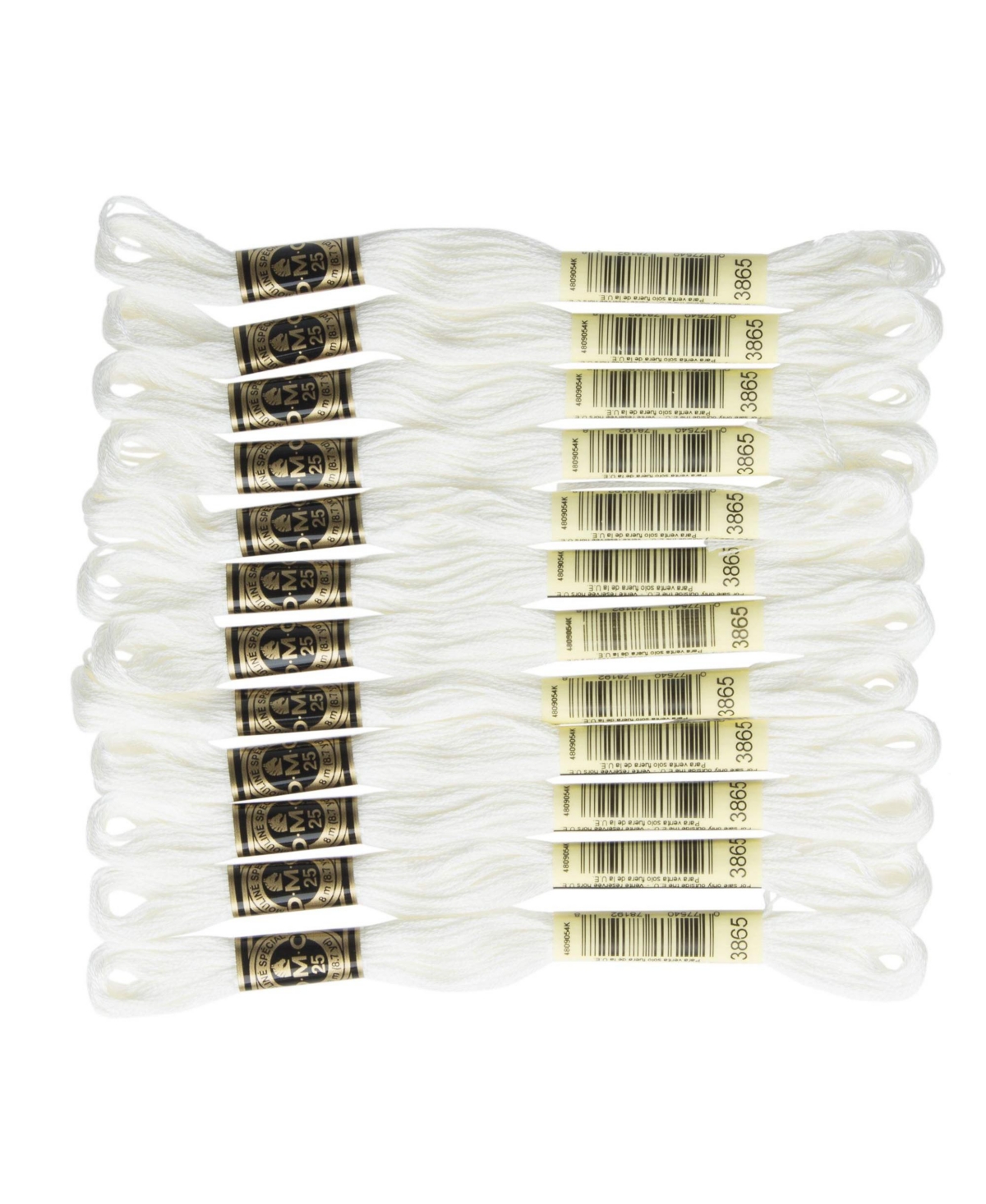 Click here for Gnuadz 6-strand Embroidery Cotton Floss - White prices