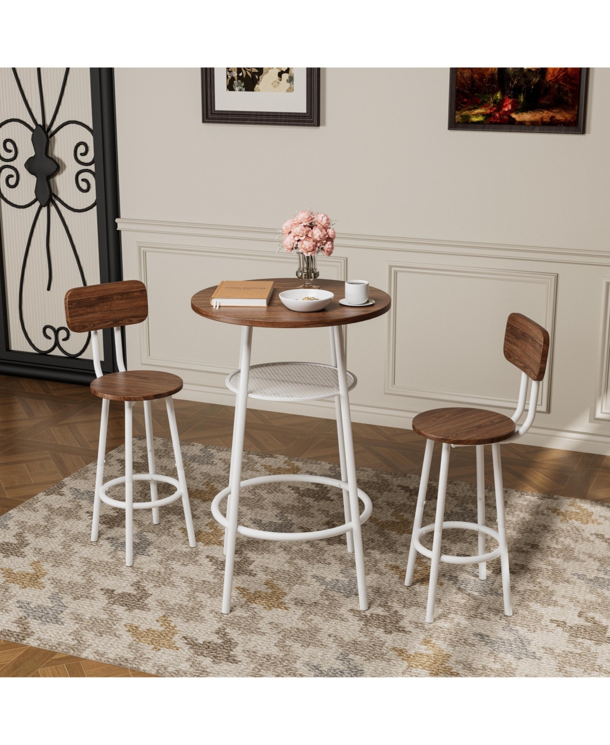 Click here for flynama 3-Piece 36 Counter-Height Bar Table Set wi... prices