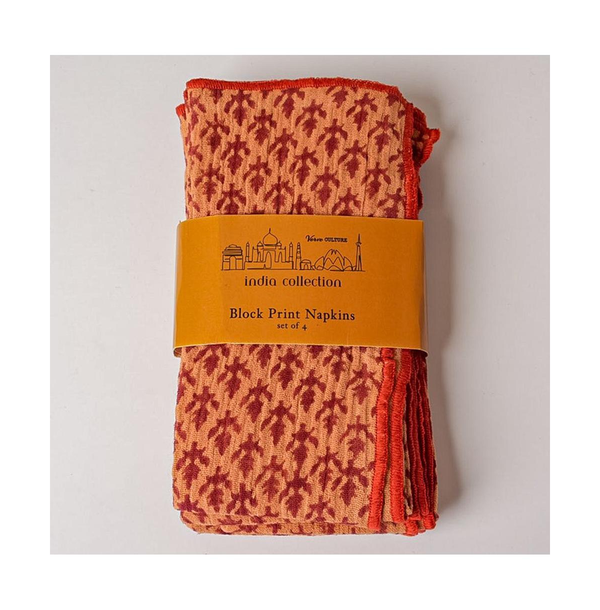 Click here for Verve Culture Punjabi Napkins 20 x 20 - Set of 4 -... prices