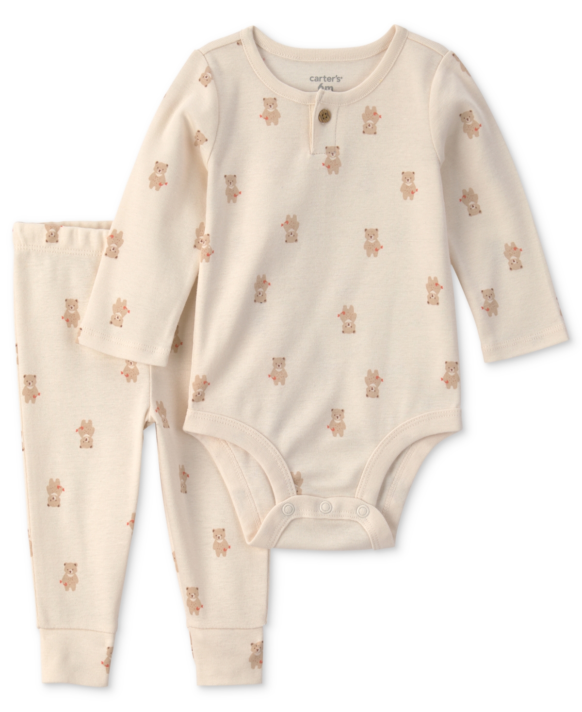 Click here for Carters Baby Boys Bear Bodysuit and Pant 2-Piece S... prices