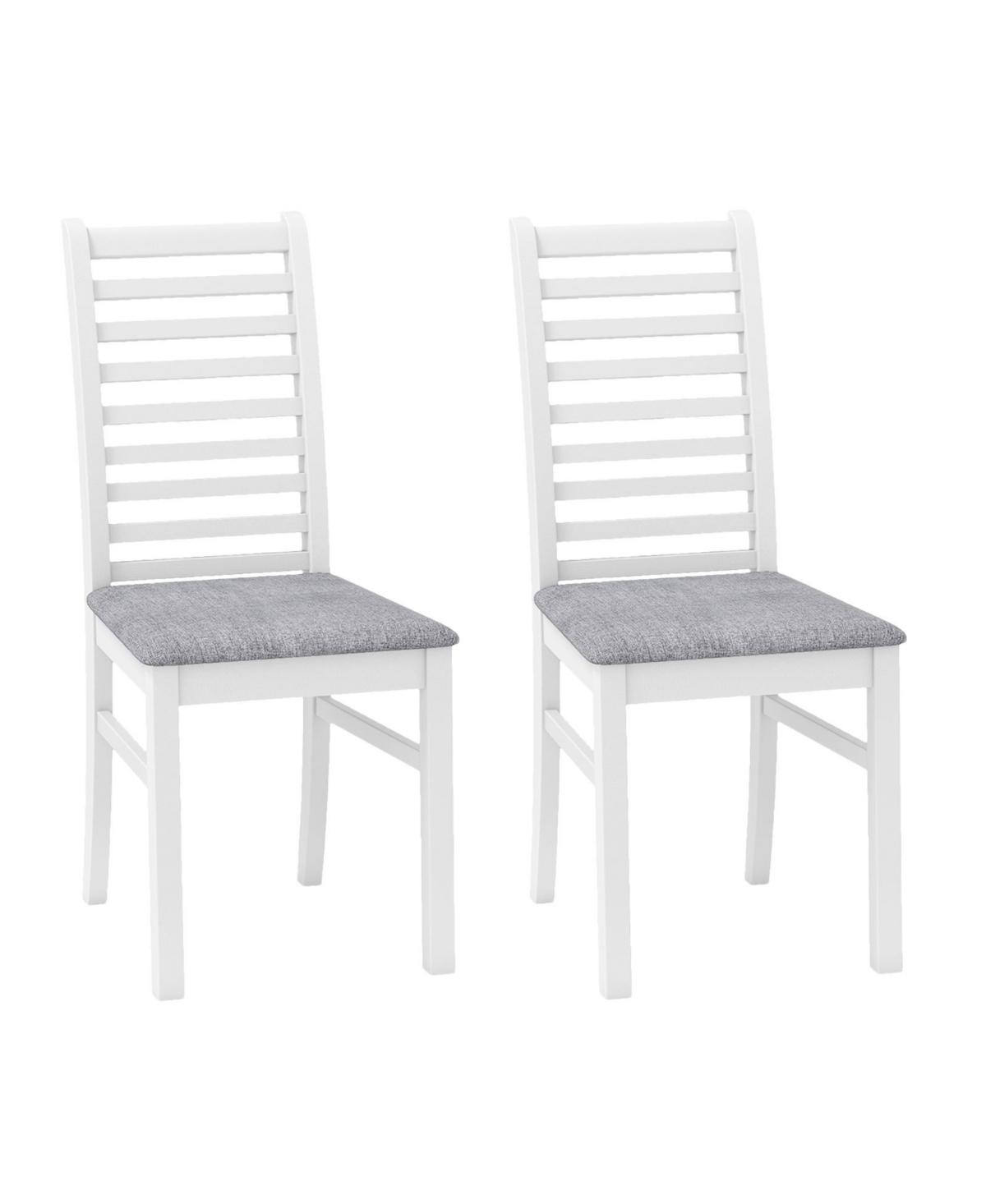 Click here for Slickblue Wooden Dining Chair Set of 2 with Rubber... prices