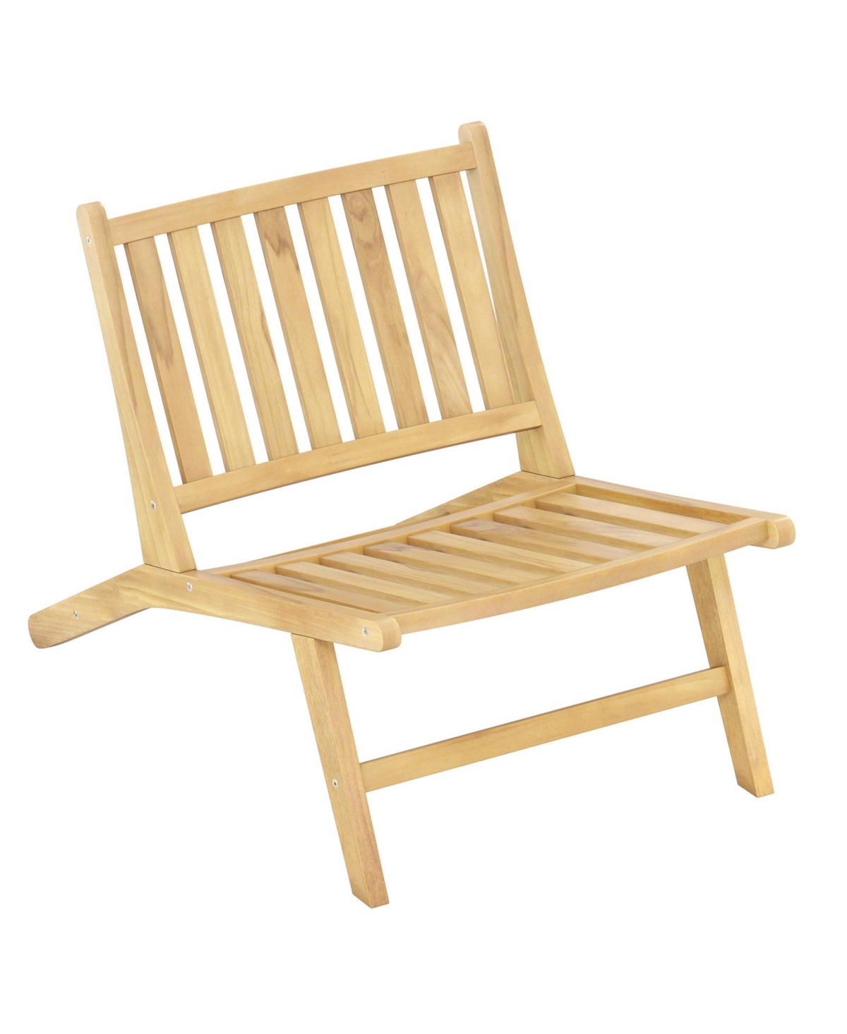 Click here for Gouun Teak Wood Swivel Recliner Chair for Outdoor... prices