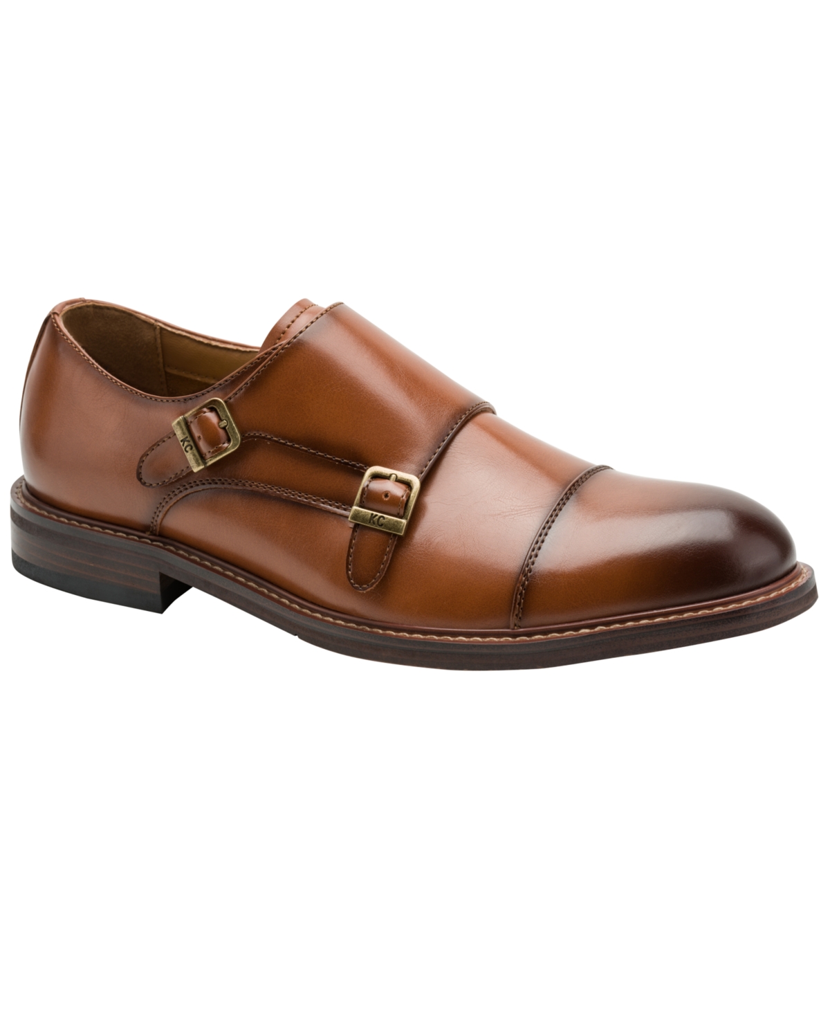 Click here for Kenneth Cole Reaction Mens Leland Monk Strap Shoe... prices