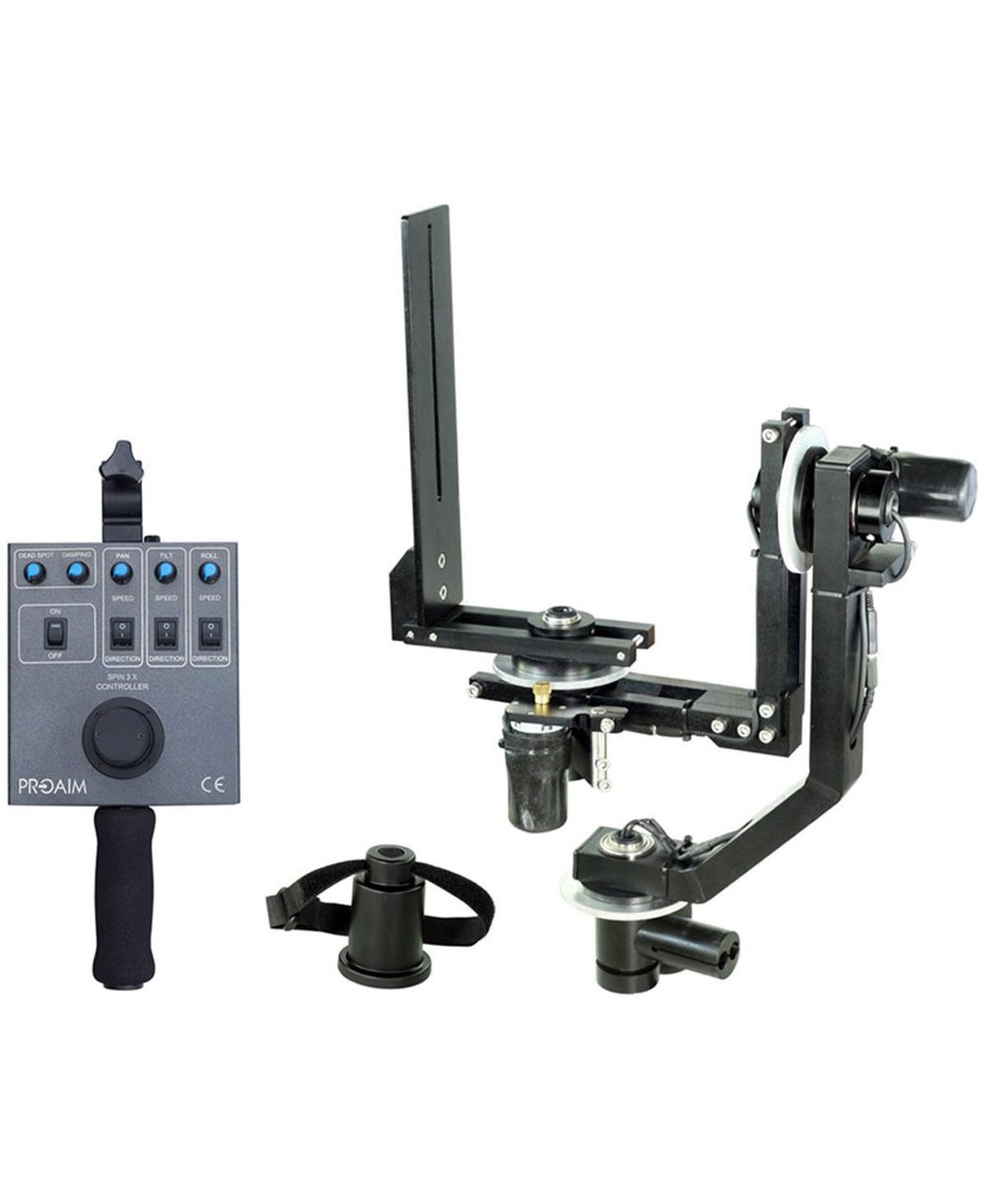 Click here for Proaim Spin-3 (3-Axis) Motorized Dutch Roll Pan Ti... prices
