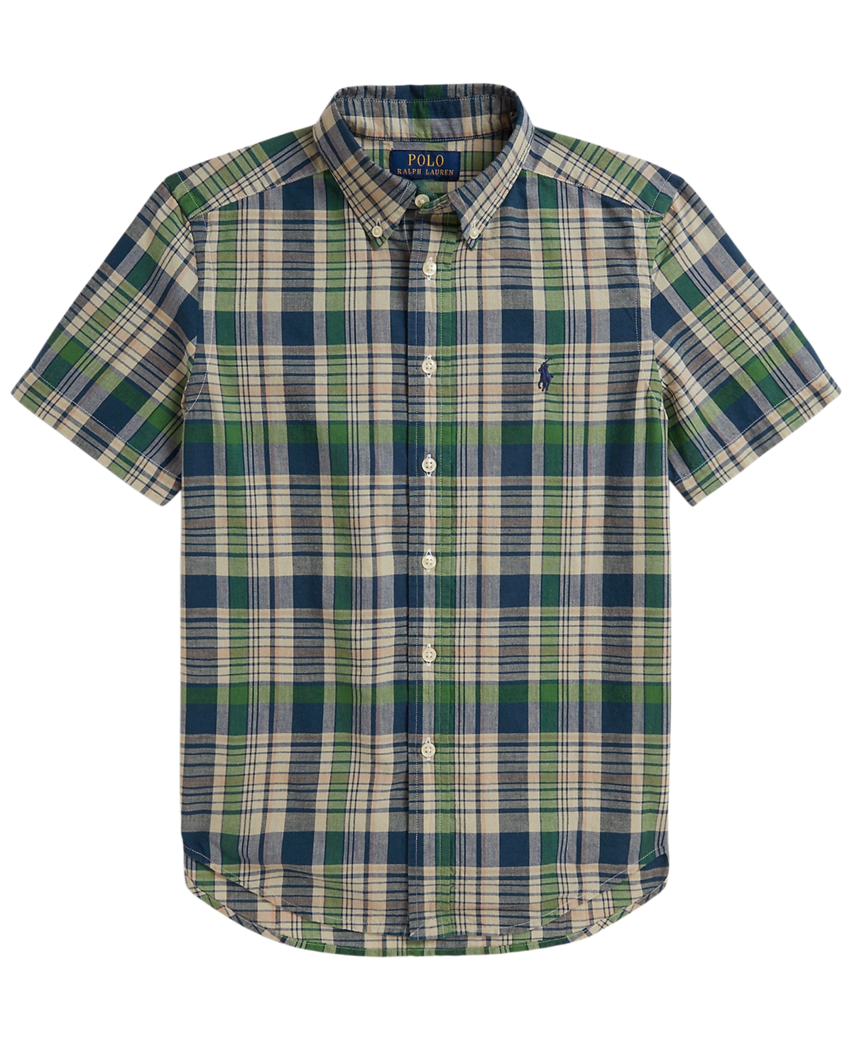 Click here for Polo Ralph Lauren Boys 8-20 Plaid Cotton Shirt - W... prices