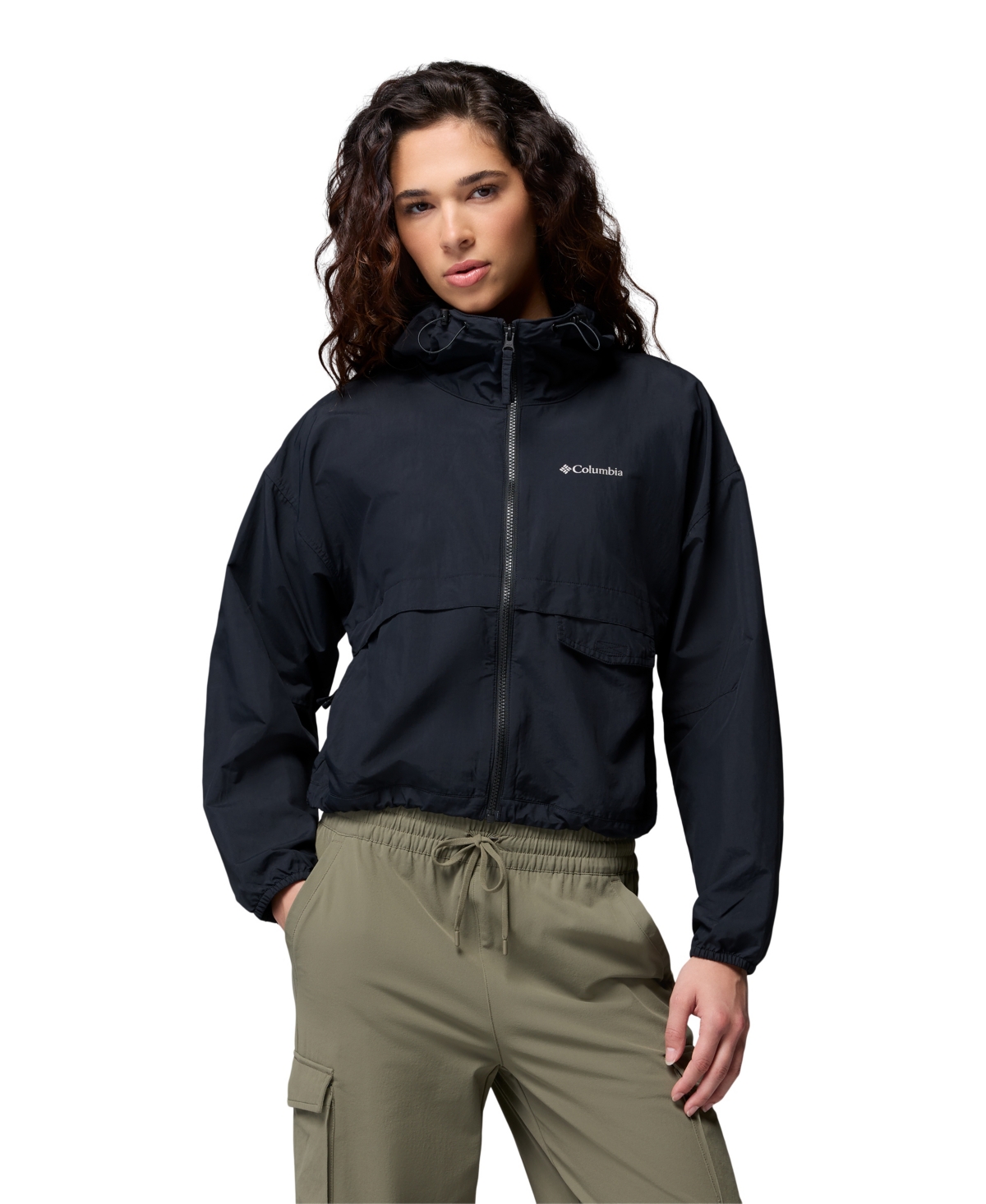 Click here for Columbia Womens Spire Valley Cropped Windbreaker J... prices