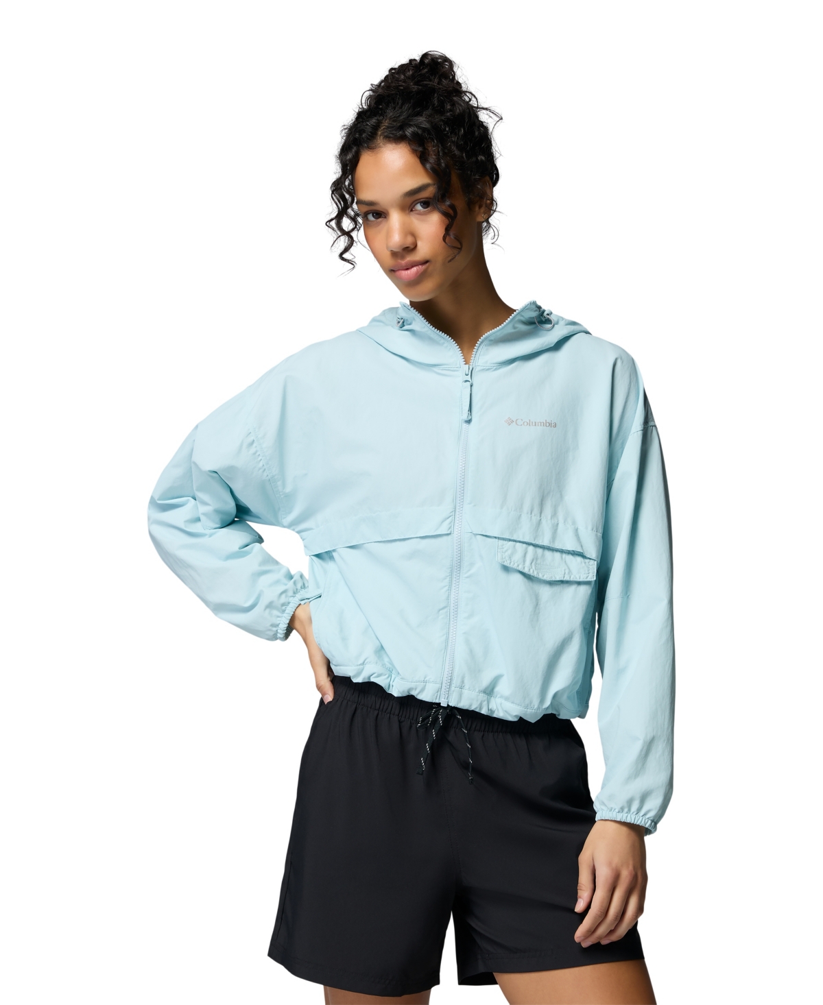 Click here for Columbia Womens Spire Valley Cropped Windbreaker J... prices