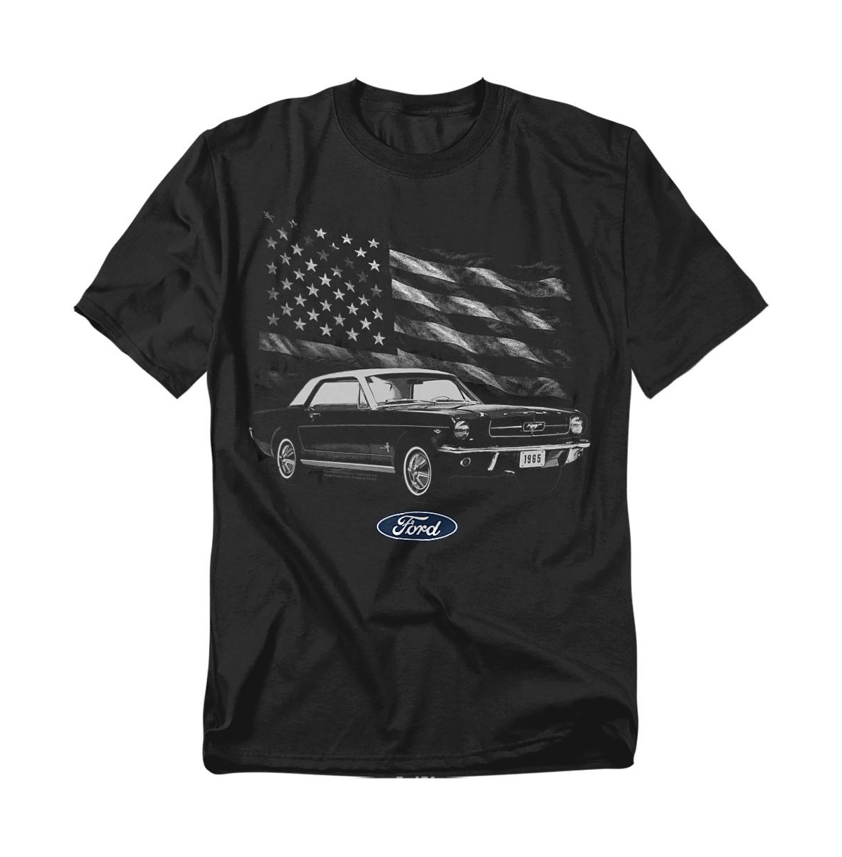Click here for Mustang Mens Ford Usa Flag T-Shirt - Black prices