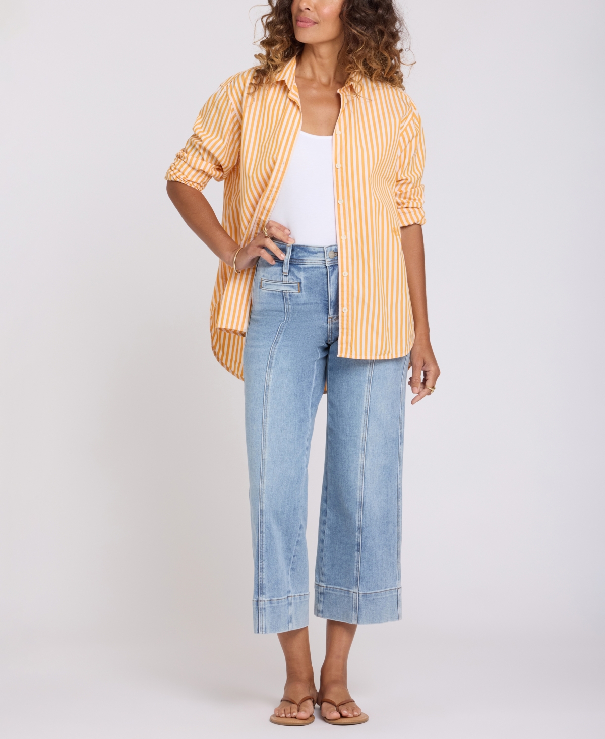 Click here for Nydj Petite Teresa Wide-Leg Ankle Jeans with Lift... prices