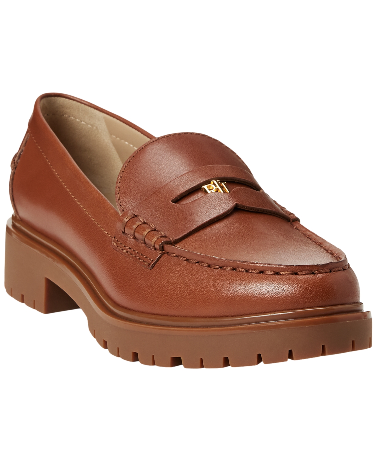 Click here for Lauren Ralph Lauren Womens Marli Penny Loafers - L... prices