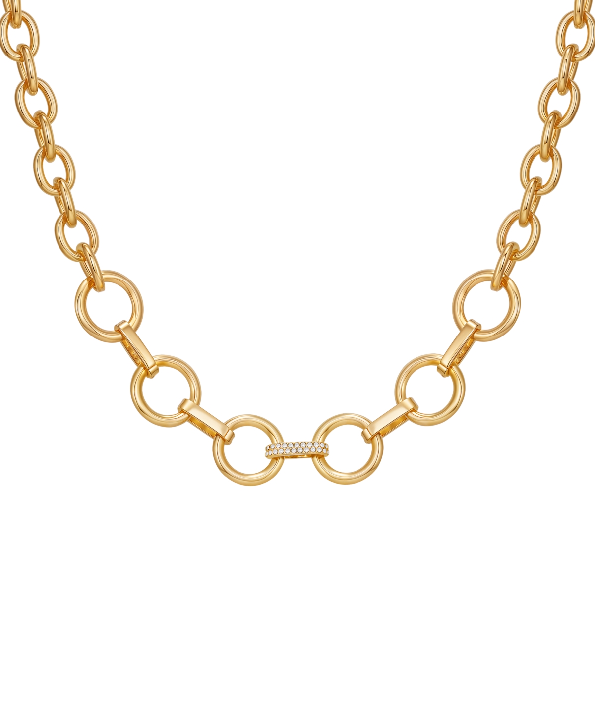 Click here for Guess Glass Stone Gold-Tone Short Necklace - Gold prices