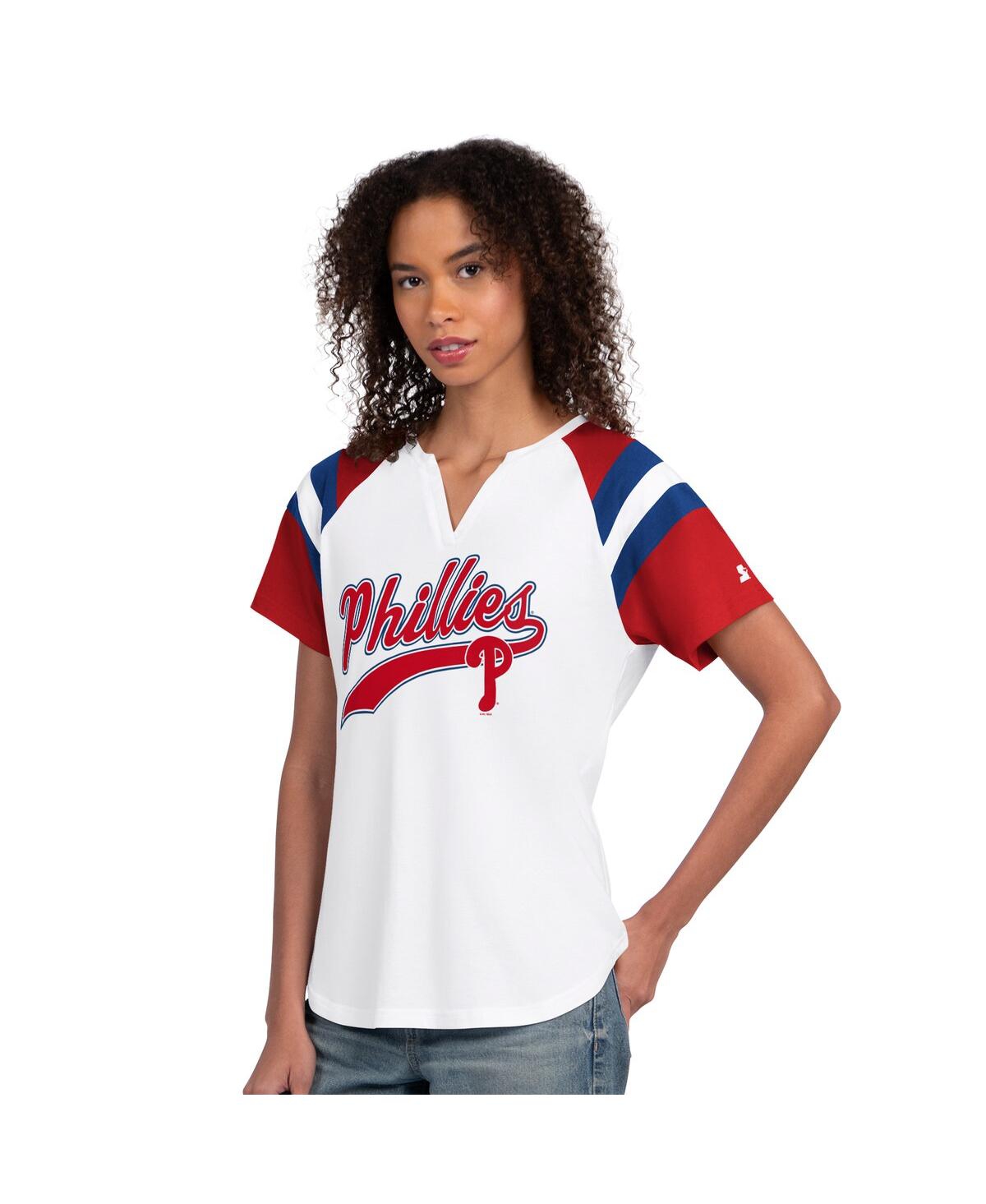 Click here for Starter Womens White Philadelphia Phillies Game On... prices