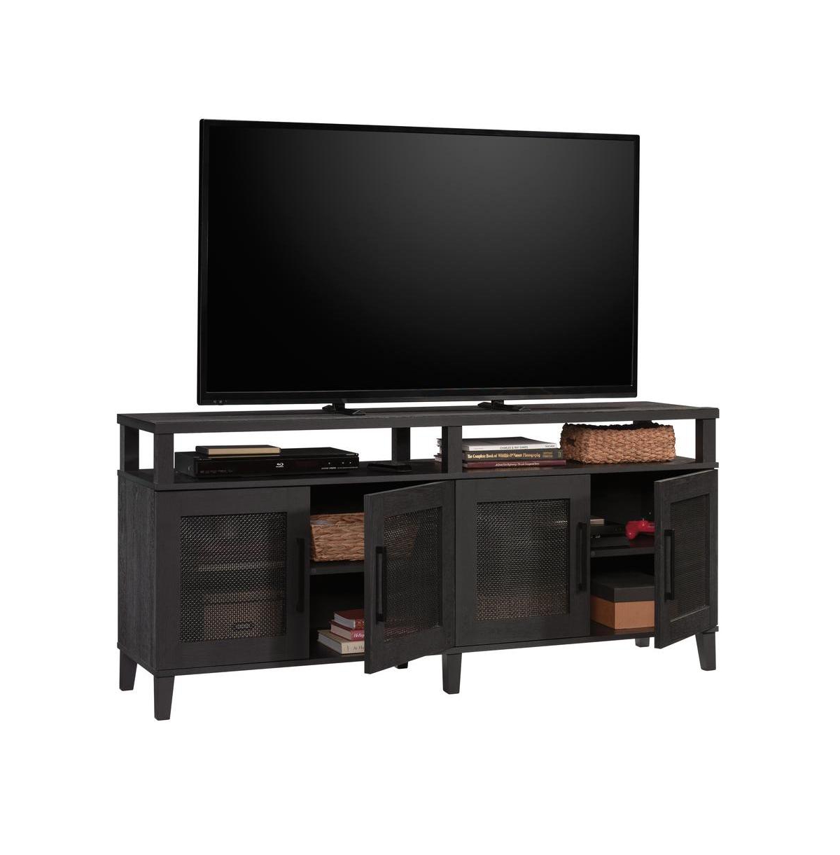 Click here for Sauder Tiffin Line Credenza  Raven Oak finish - Ra... prices