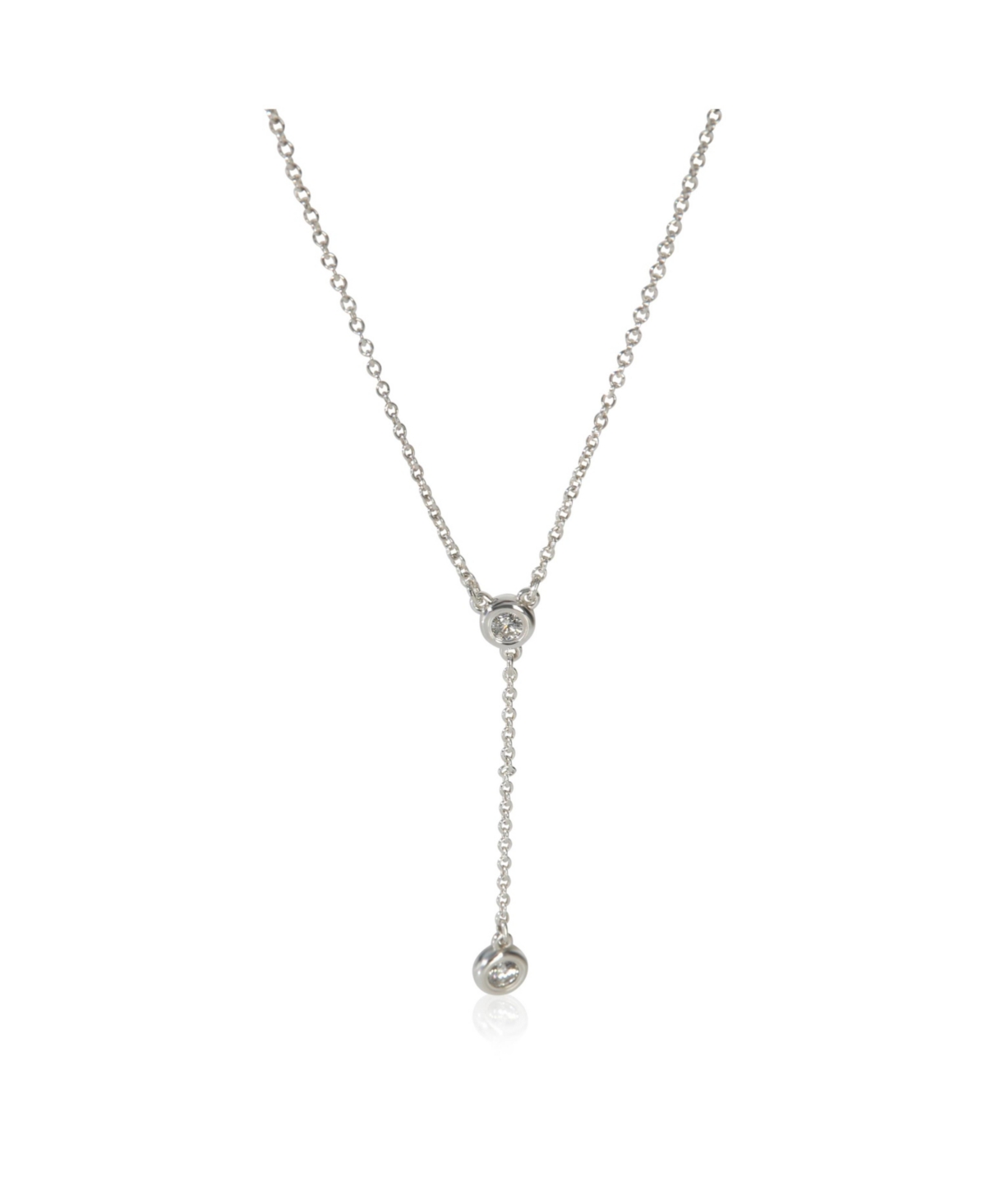 Click here for Pre-Owned Tiffany & Co Sterling Silver Diamond Dia... prices