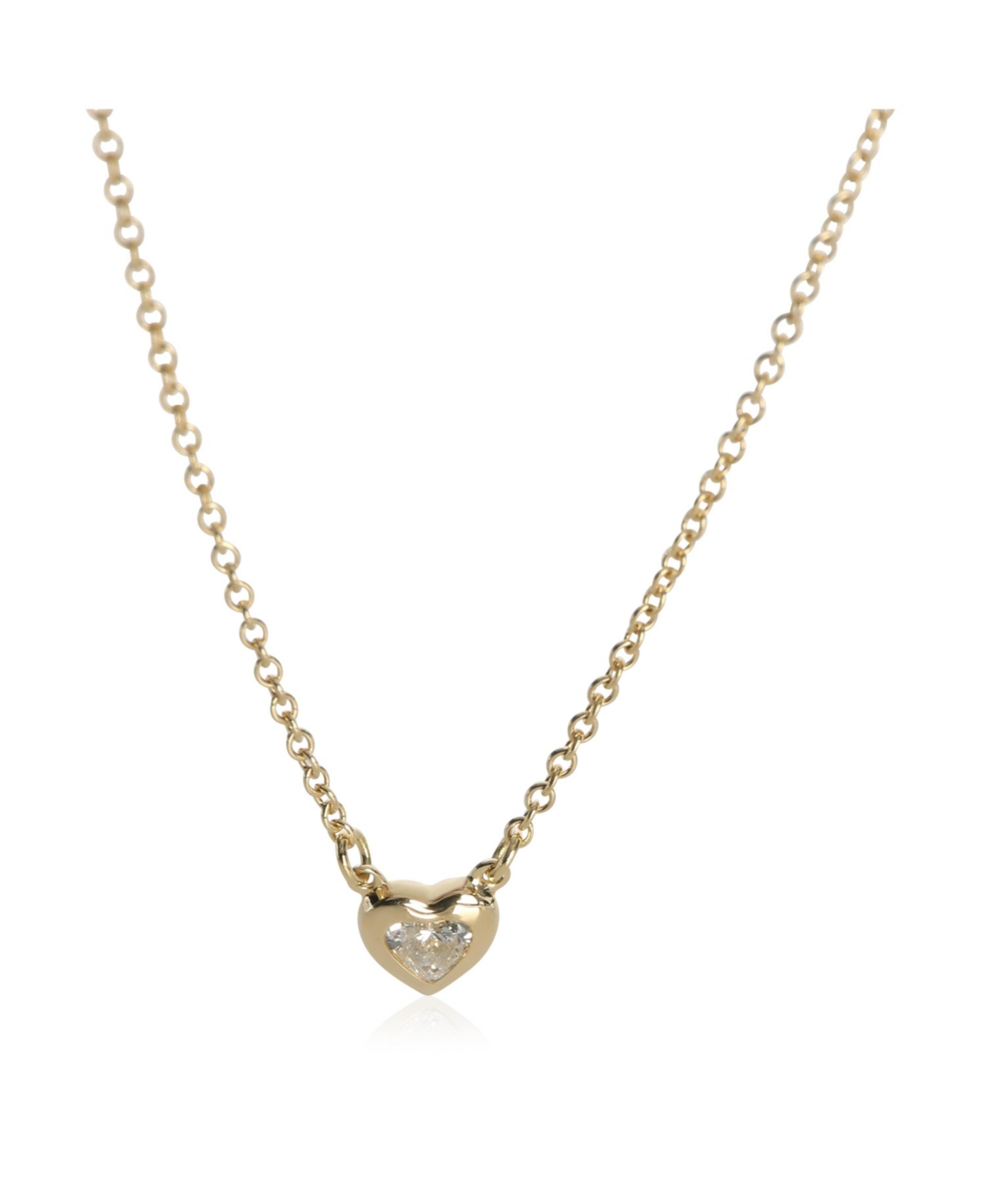 Click here for Pre-Owned Tiffany & Co Yellow Gold Diamond Elsa Pe... prices