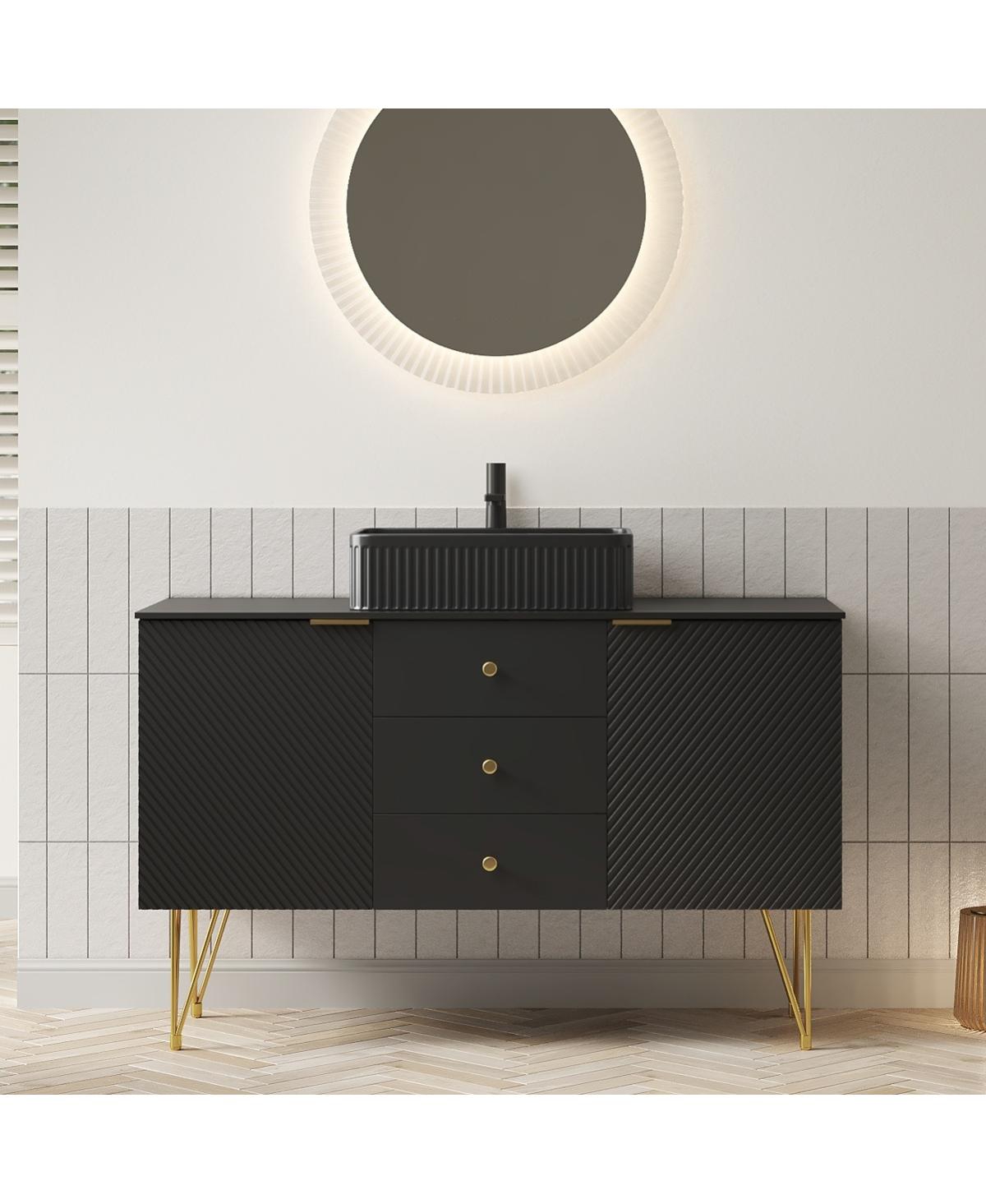 Click here for Sillysis 48 Inch Freestanding Bathroom Vanity with... prices