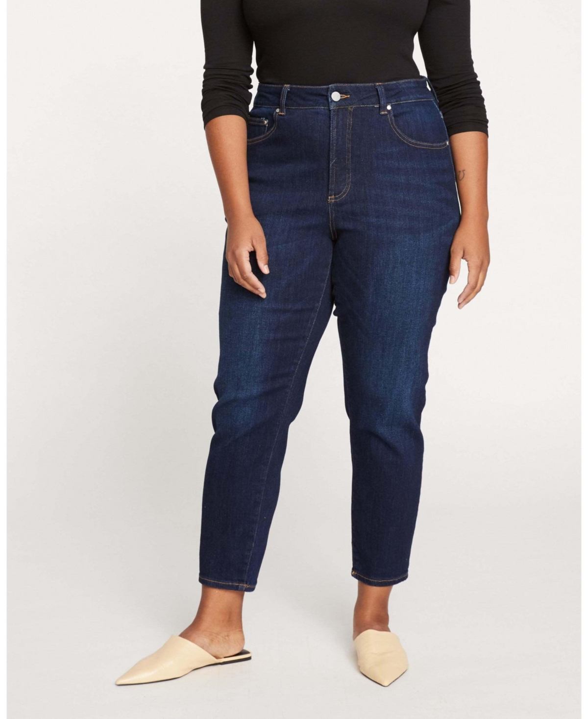 Click here for Universal Standard Womens Plus Size Joni High Rise... prices