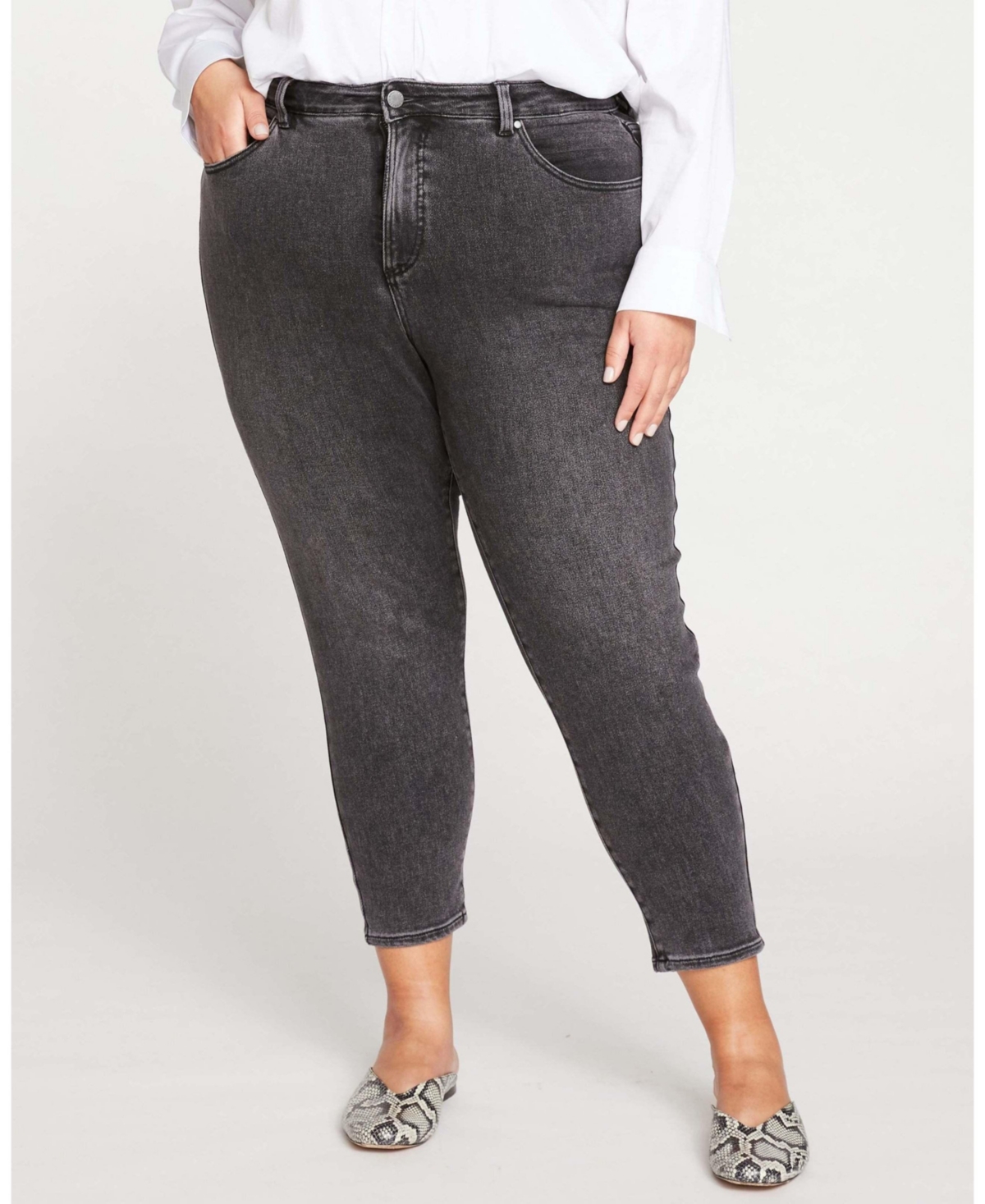 Click here for Universal Standard Womens Plus Size Joni High Rise... prices