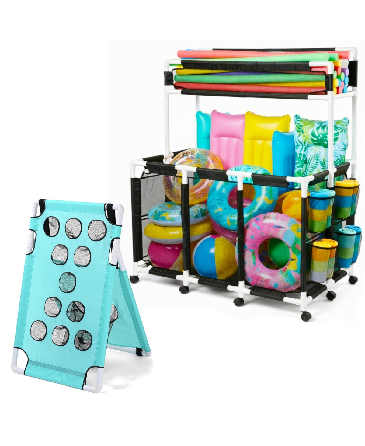 Click here for Yescom 424 Gallon Pool Float Storage Bin with Port... prices